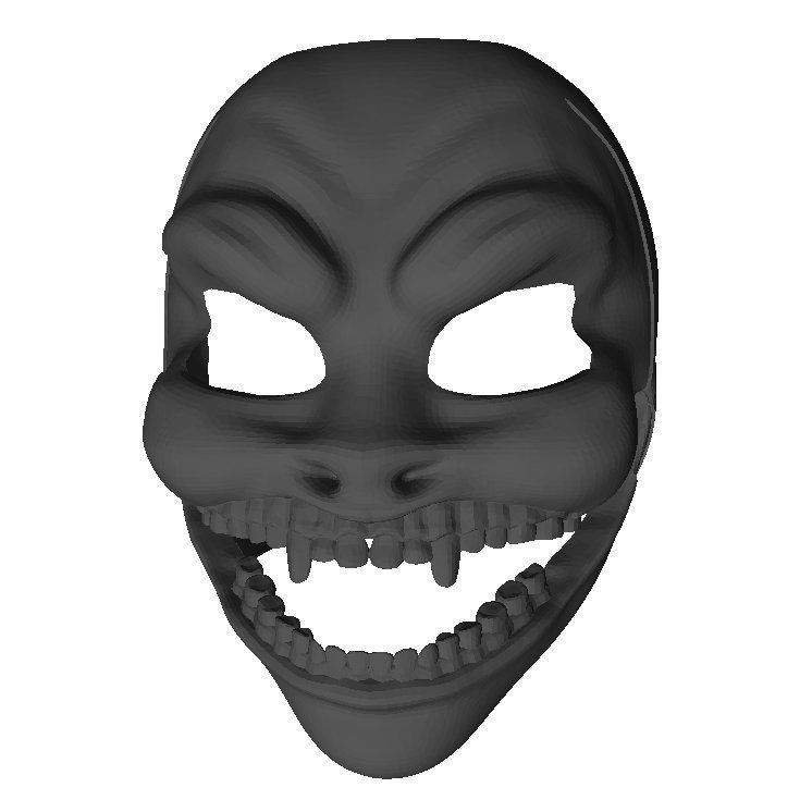 Fantasy Fiction Sci-Fi Alien Monster Character Mask 3D model 3D ...