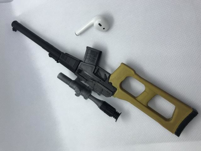 Model toy VSS Vintorez War Zone 3D print model 3D model 3D printable ...
