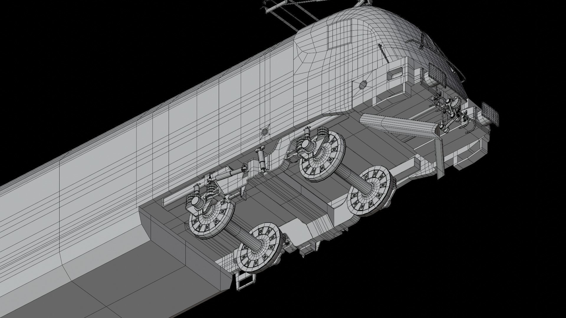 Siemens Taurus locomotive 3D model | CGTrader