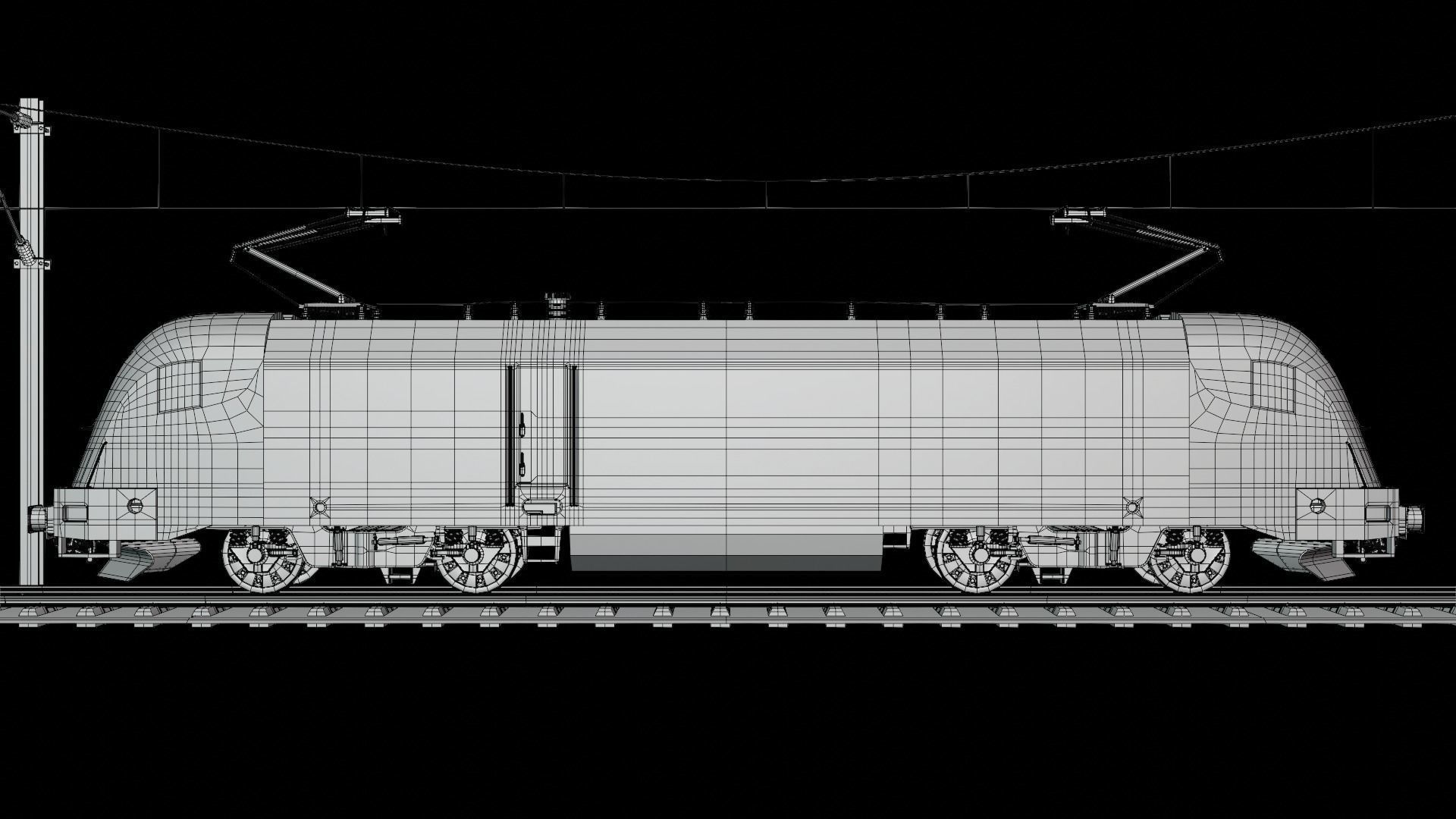 Siemens Taurus locomotive 3D model | CGTrader