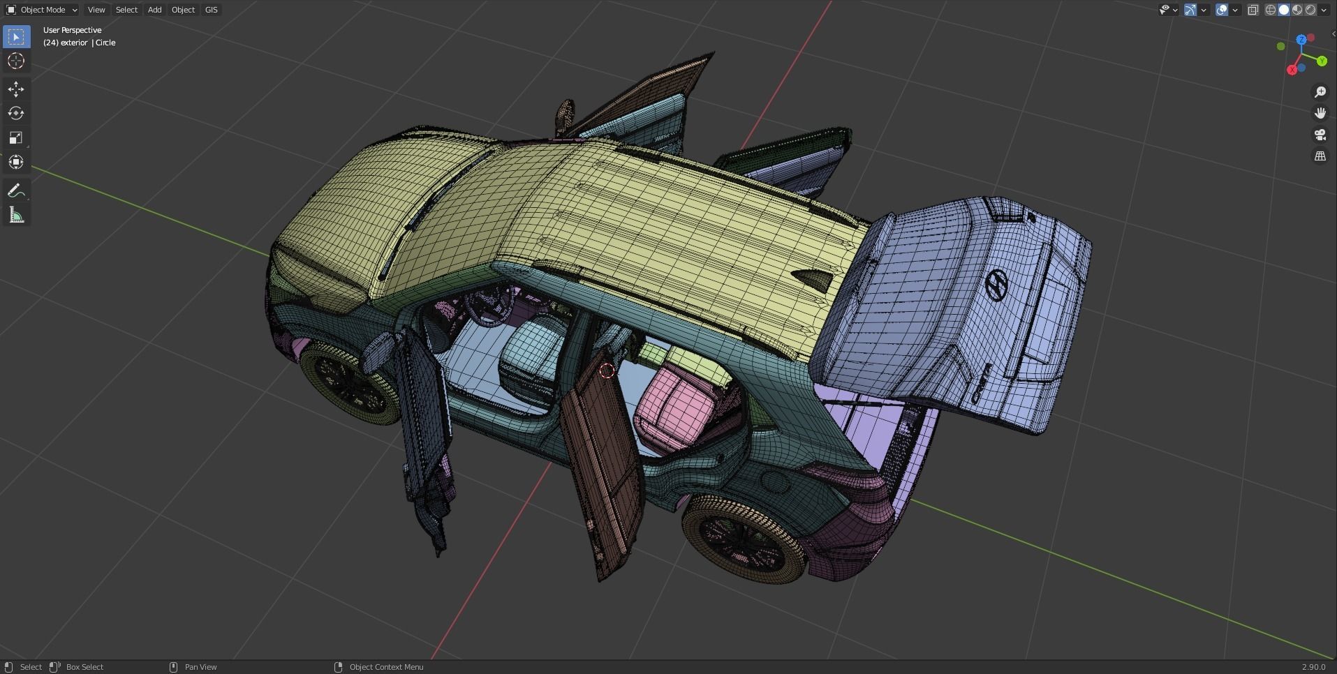 3D model Hyundai Creta blender 3d model VR / AR / low-poly | CGTrader