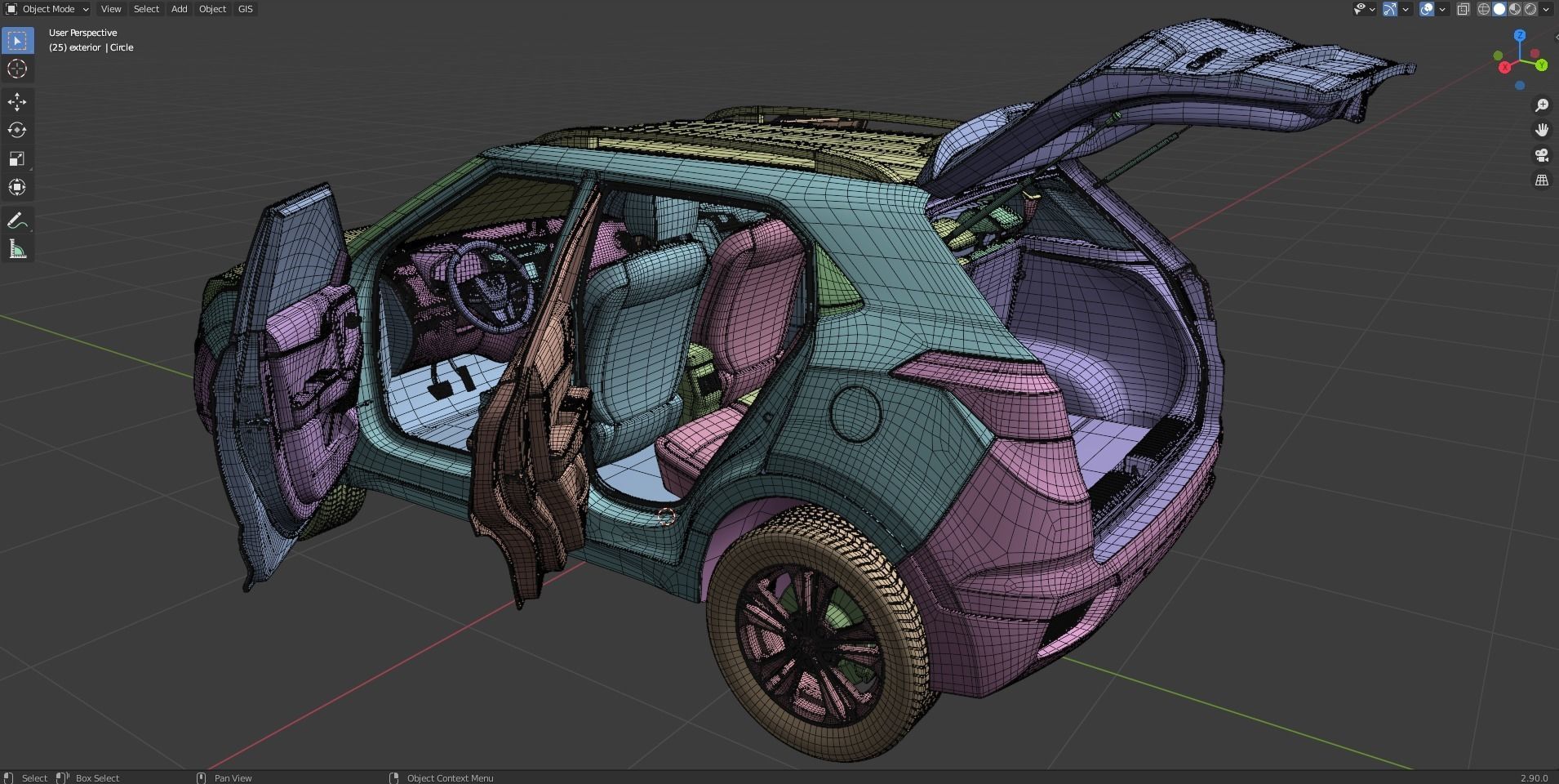 3D model Hyundai Creta blender 3d model VR / AR / low-poly | CGTrader