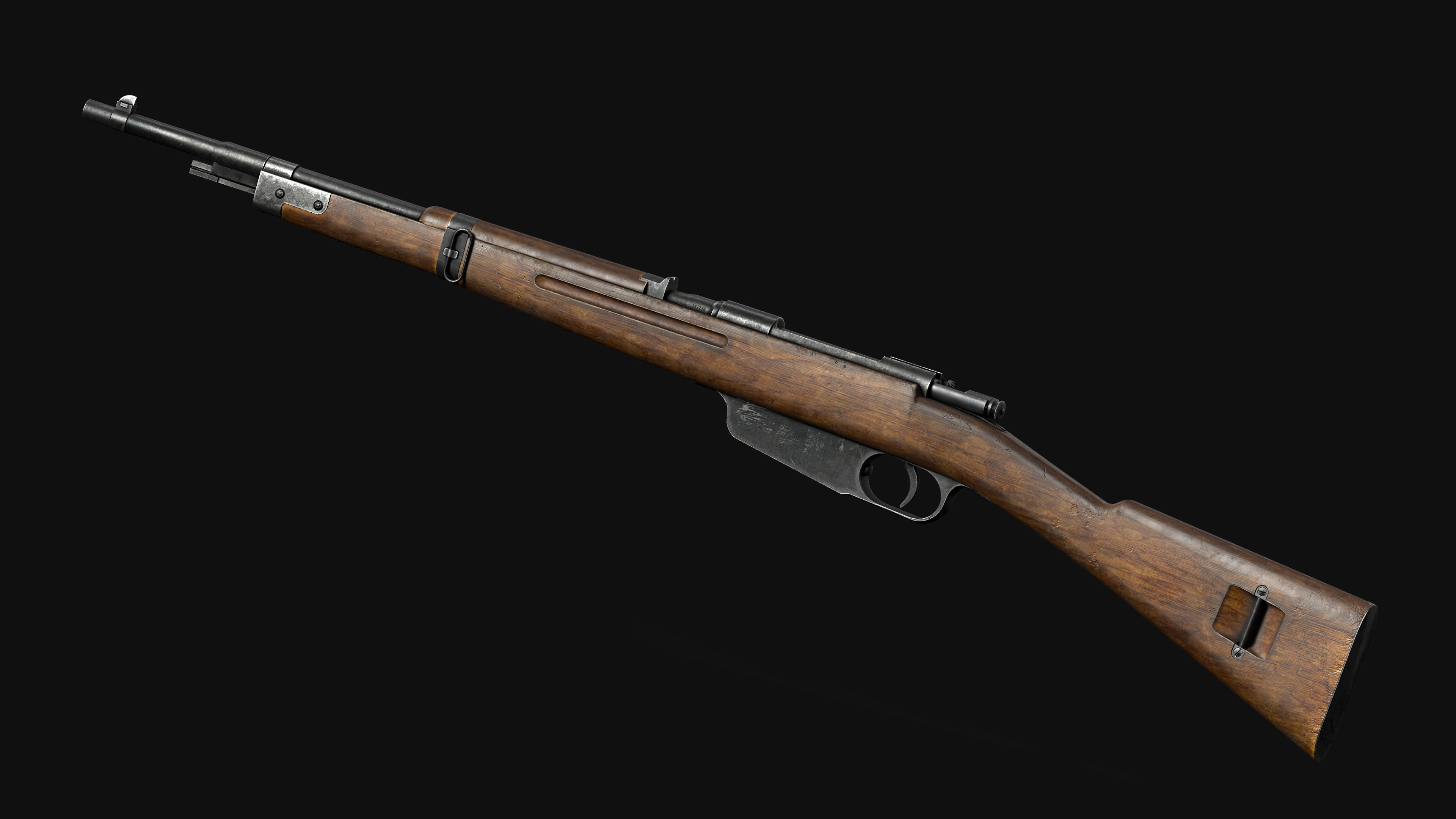 3D model Carcano M38 rifle VR / AR / low-poly | CGTrader