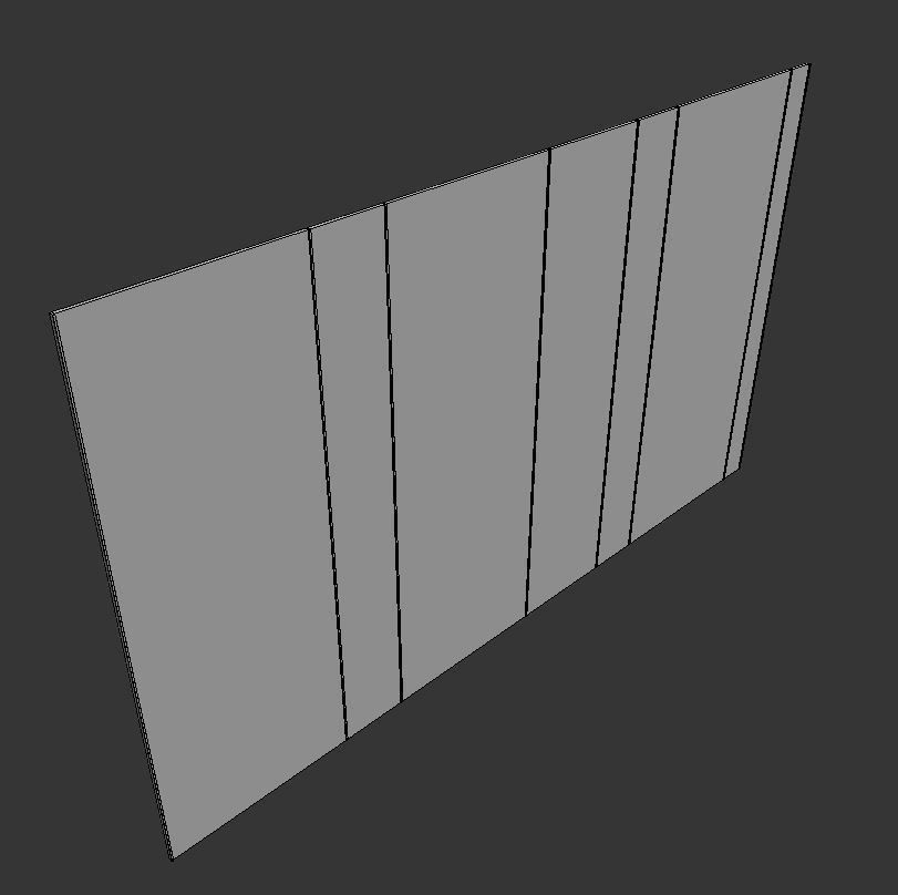 Decorative wall panel set 36 3D model | CGTrader