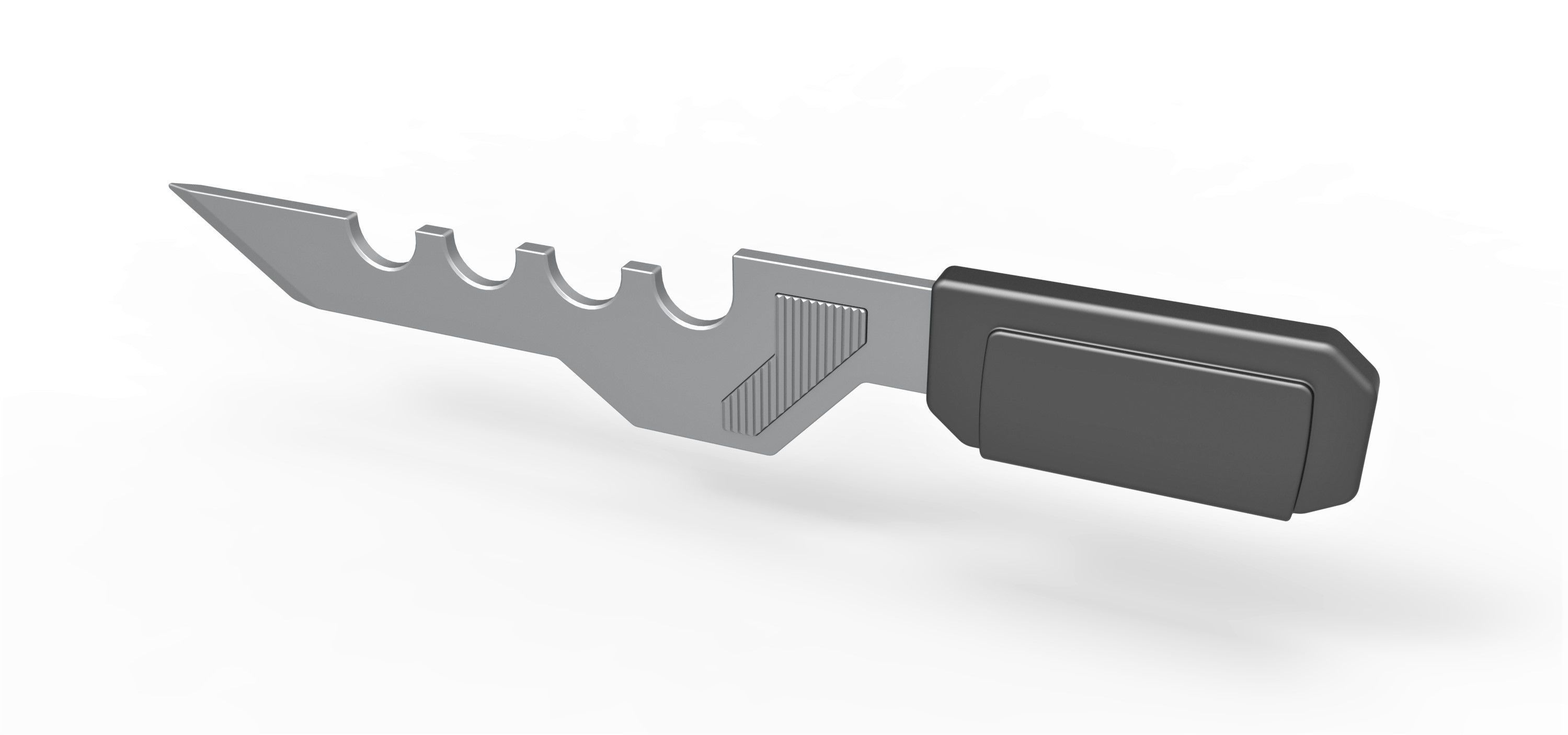 Hero Aluminum Coil Spanner from Star Trek The Next Generation 3D model ...