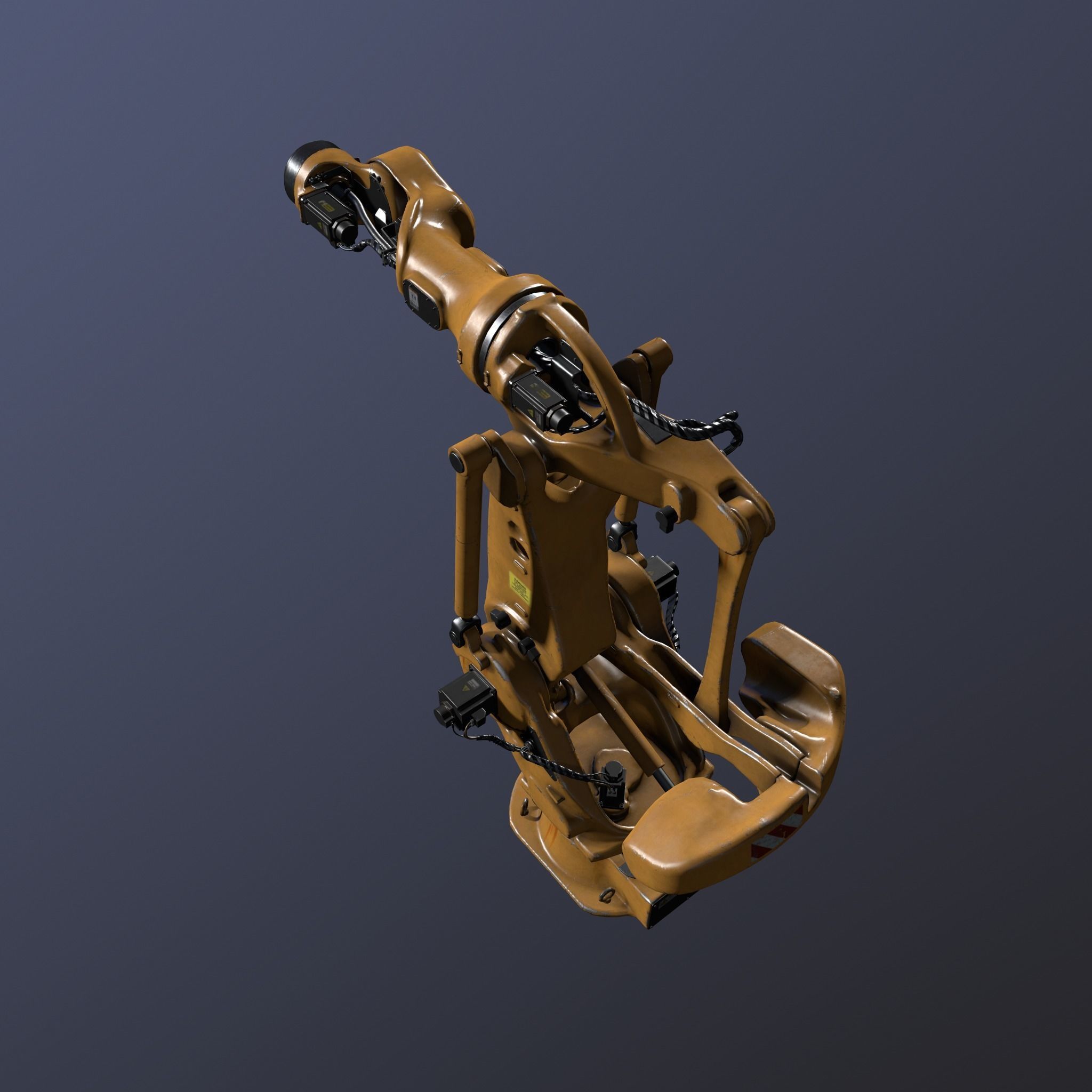 Industrial Robot Hand 3D model | CGTrader