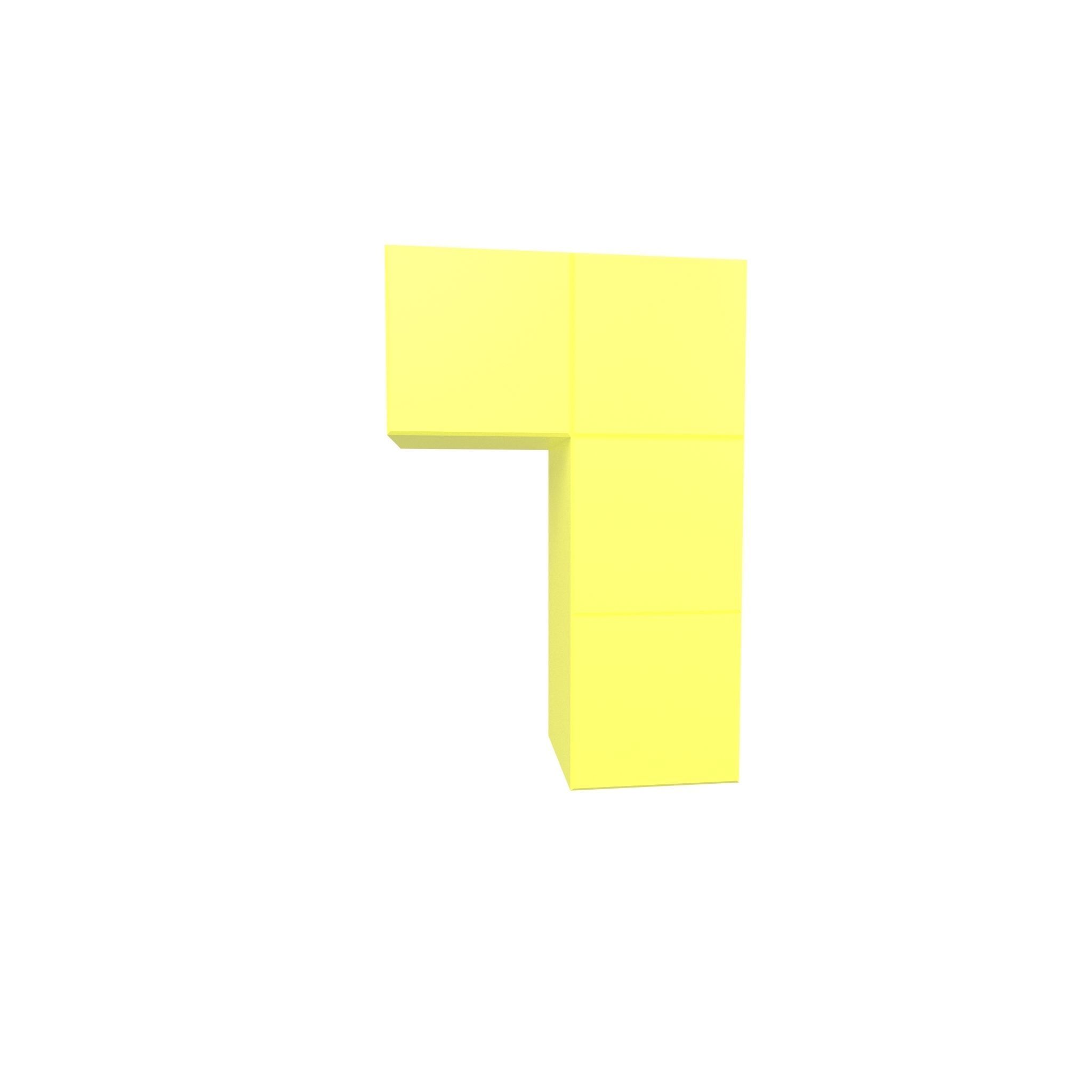 3D model Tetris Block v3 Pack 01 VR / AR / low-poly | CGTrader