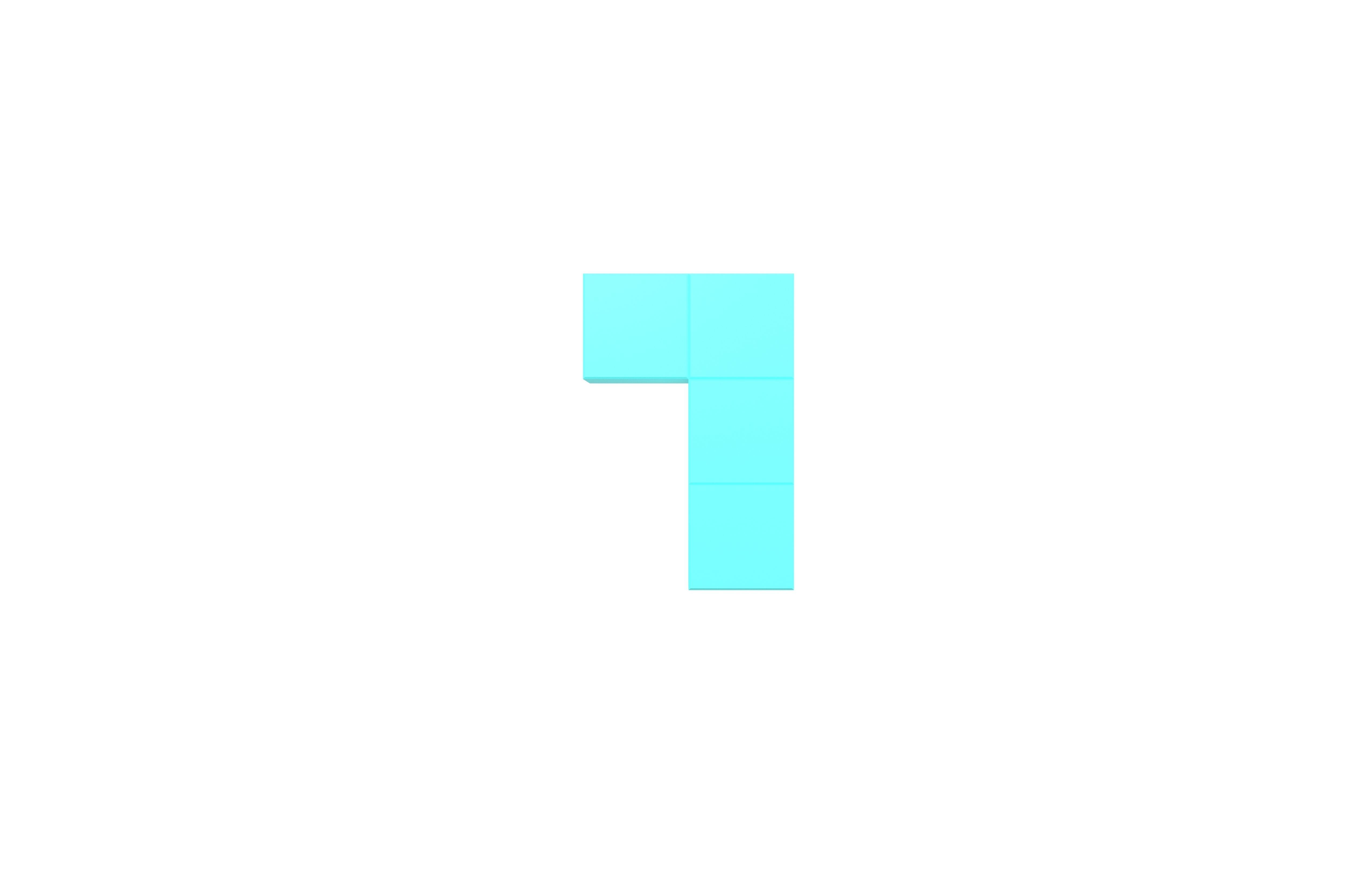 3D model Tetris Block v3 Pack 01 VR / AR / low-poly | CGTrader