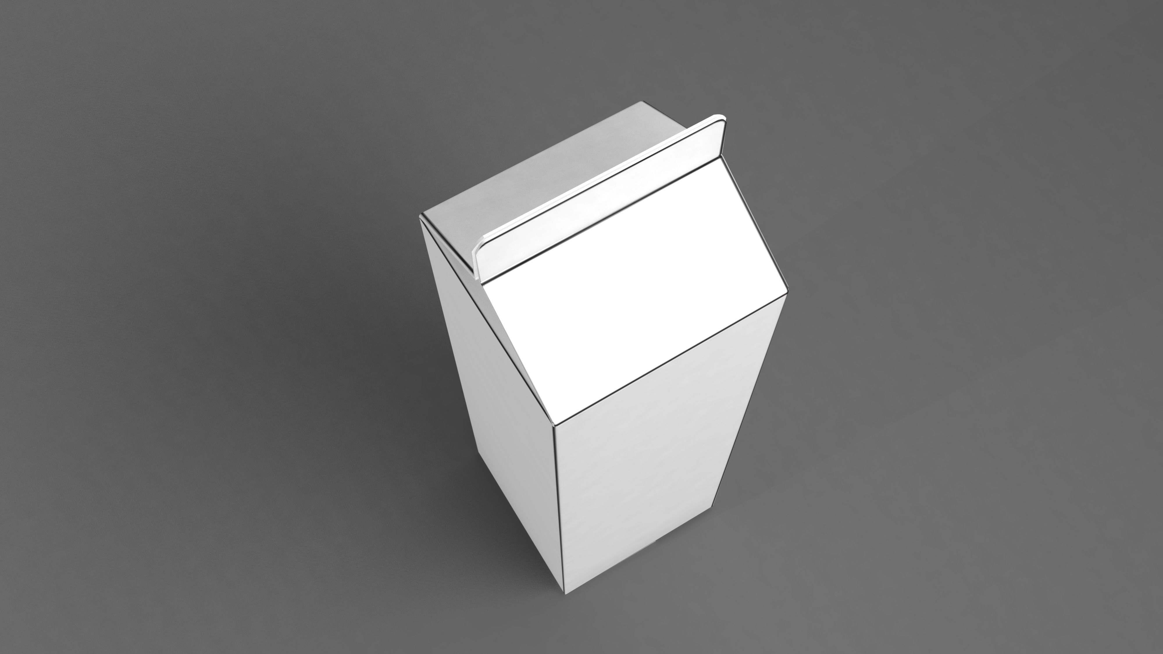 Juice Box 1L Size 3D model 3D model | CGTrader