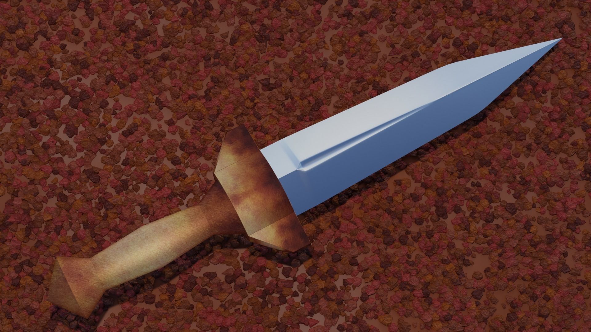 Khanja Indian Style Blade 3D model | CGTrader