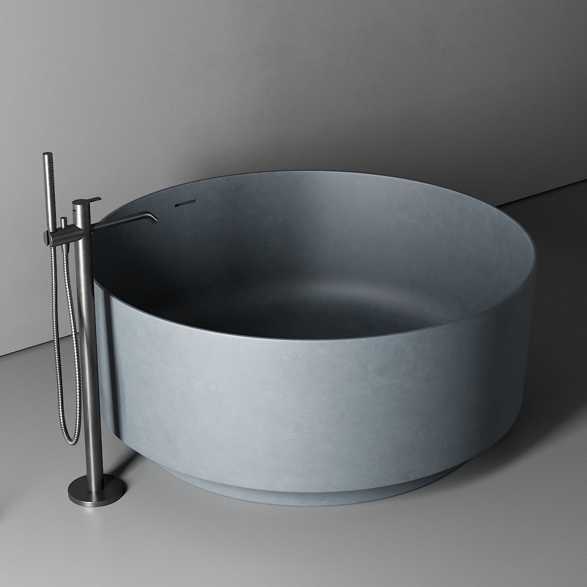 Inbani Arc Round Bathtub 3D model | CGTrader