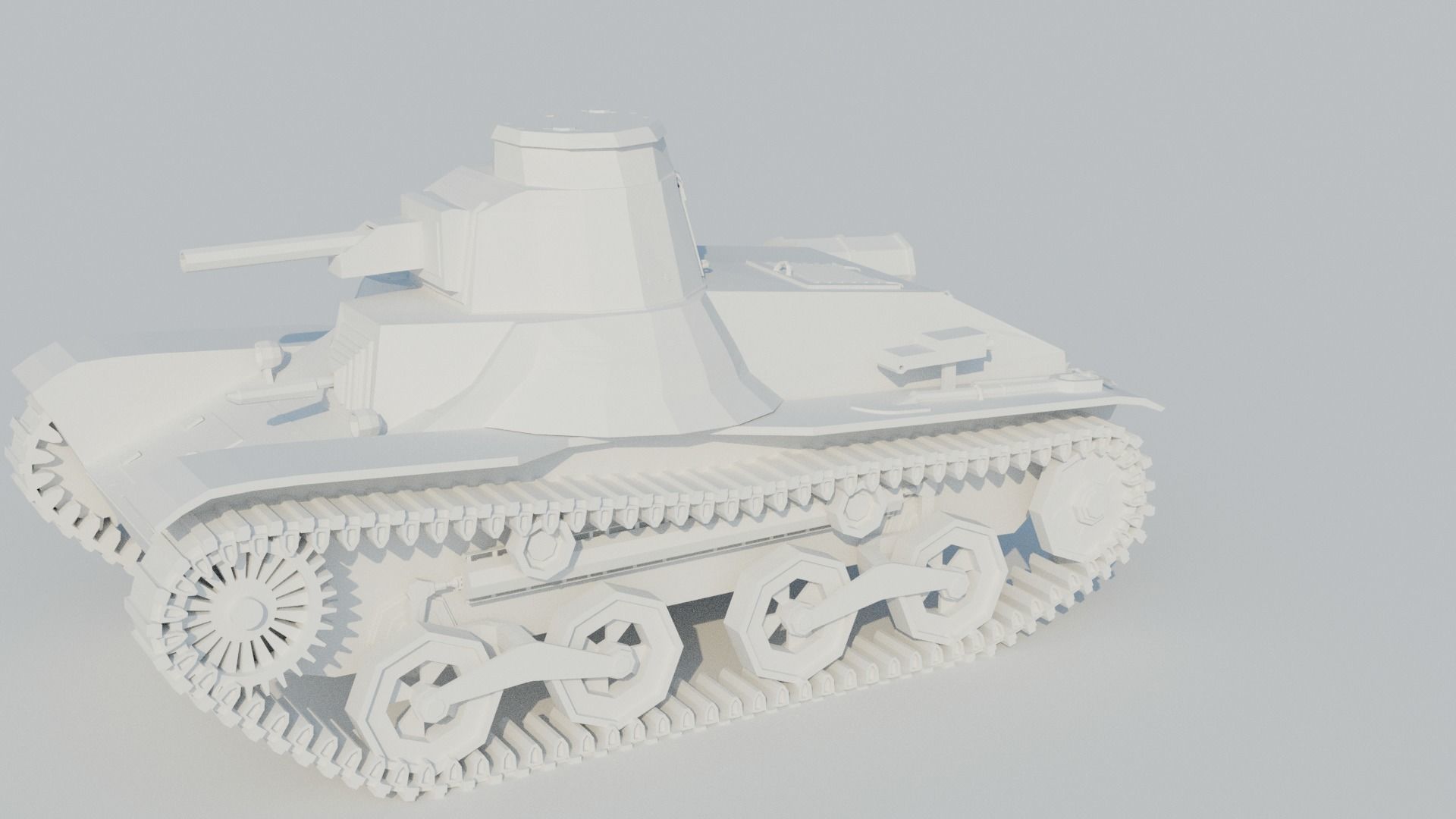 3D model Type 94 tankette VR / AR / low-poly | CGTrader