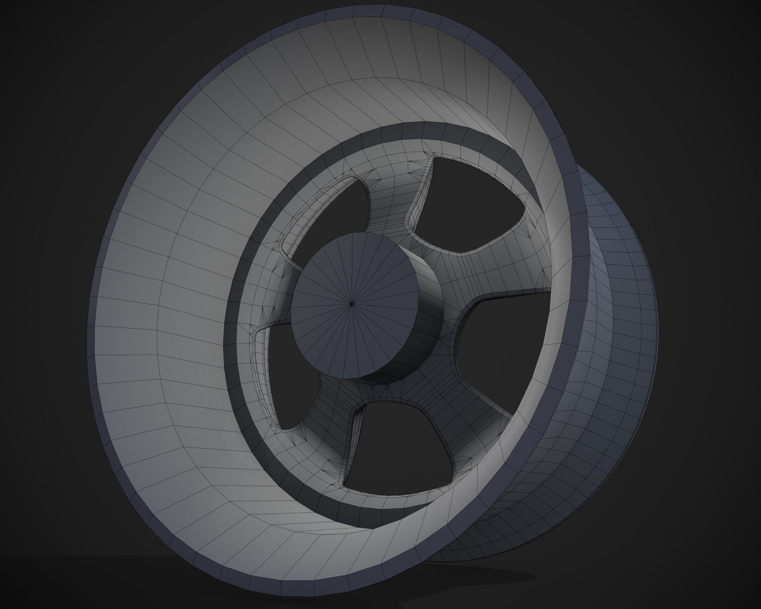 3D model 326 Power Yabaking KF Racing Spoke VR / AR / low-poly | CGTrader
