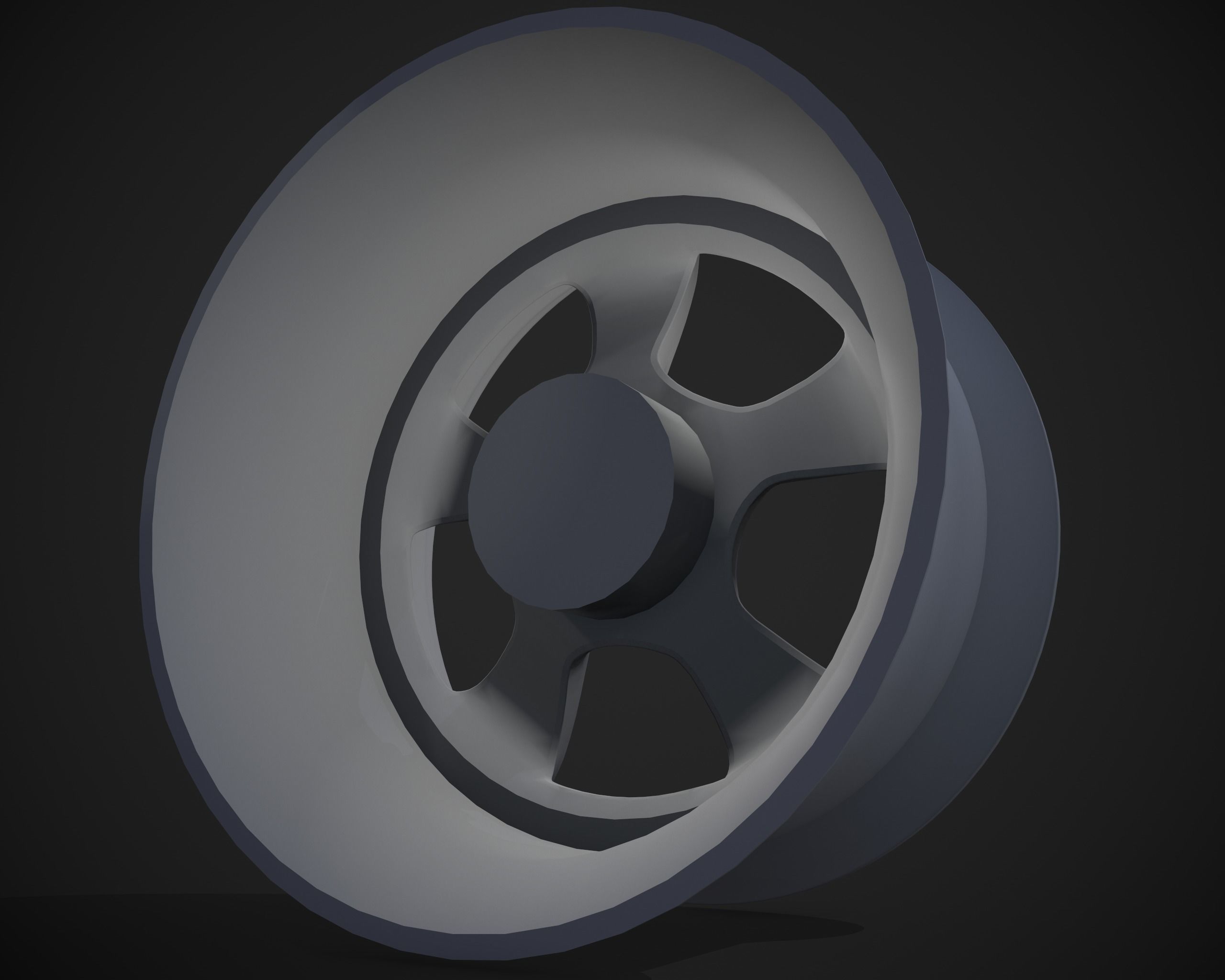3D model 326 Power Yabaking KF Racing Spoke VR / AR / low-poly | CGTrader