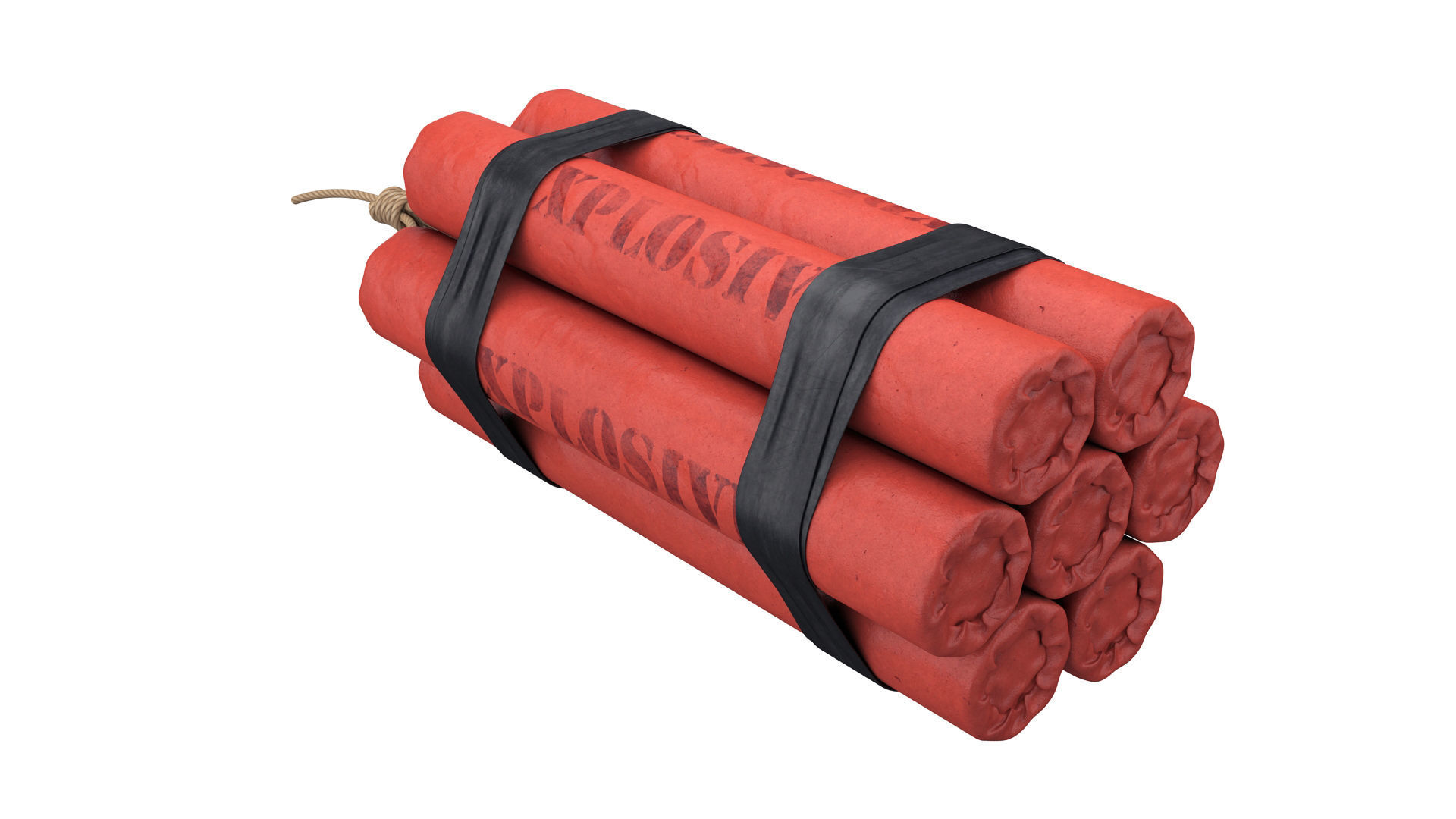 Dynamite big bunch 3D model | CGTrader