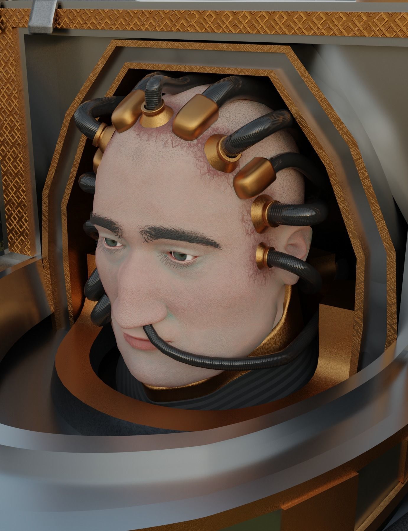 Perturabo warhammer robot 3D model | CGTrader