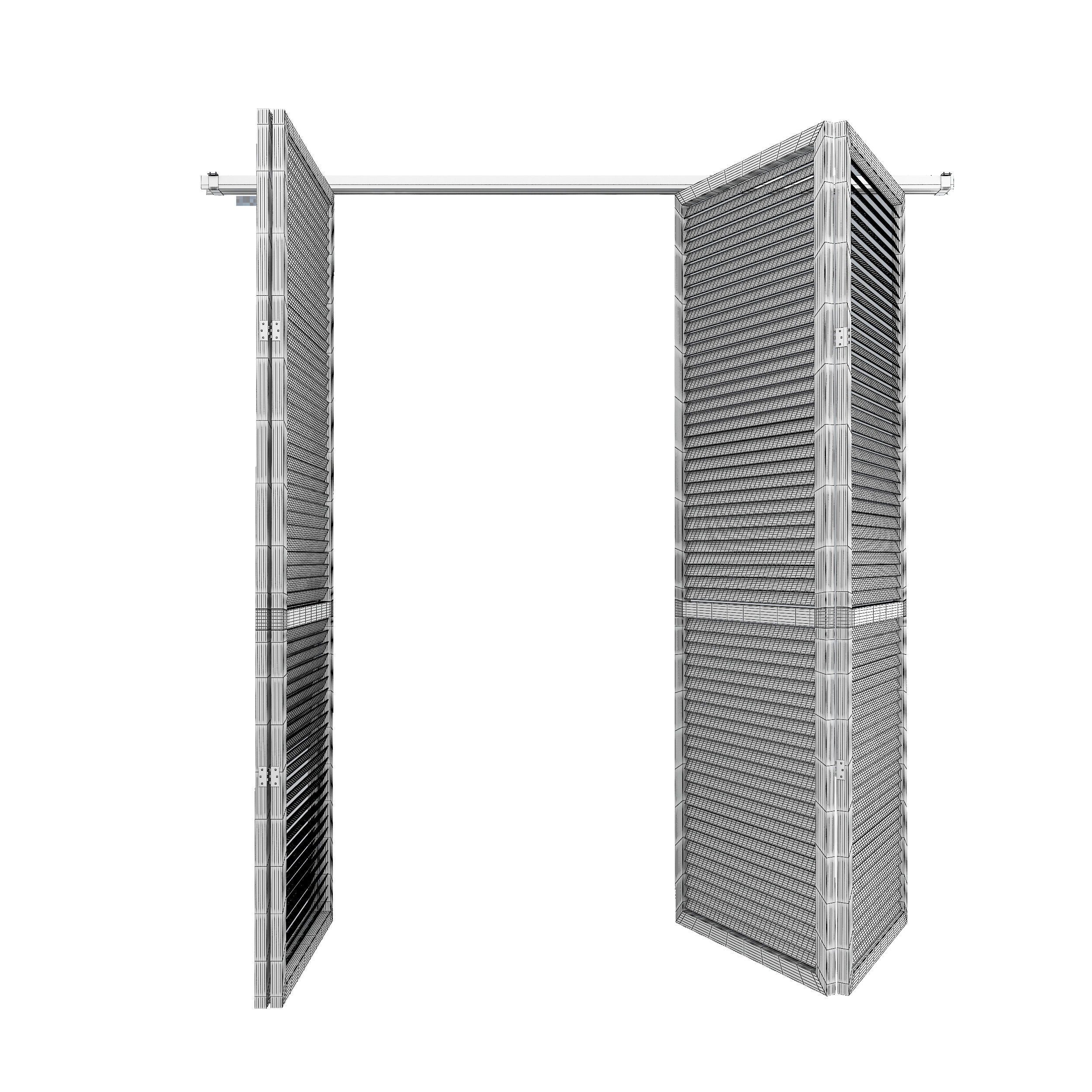 sliding-03 shutters for sliding glass doors 3D model | CGTrader
