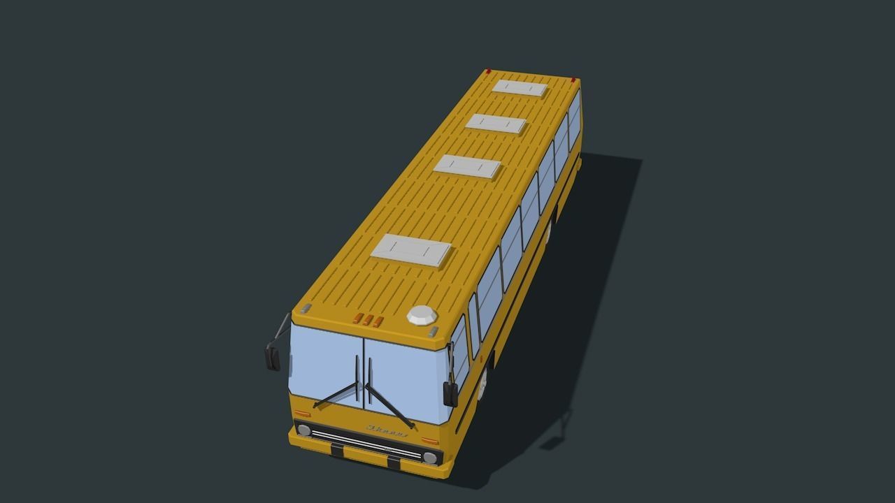 Bus depot 3D model | CGTrader