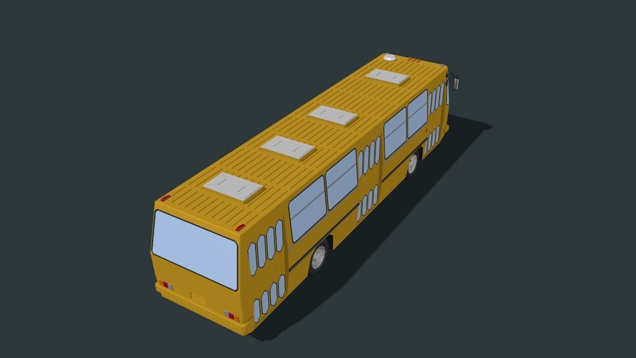 Bus depot 3D model | CGTrader