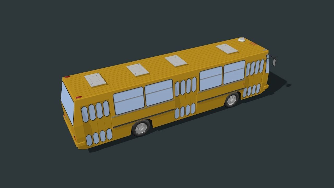 Bus depot 3D model | CGTrader