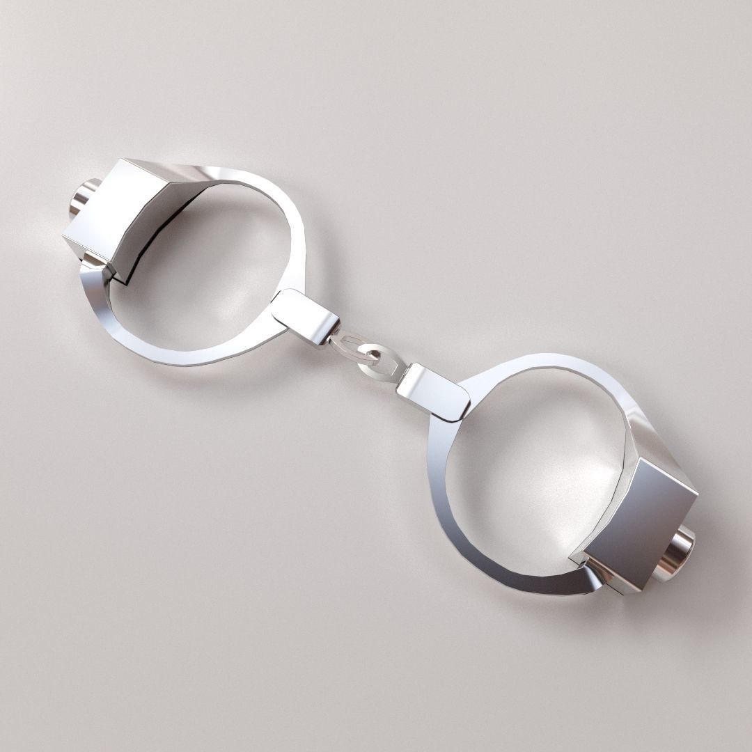 Handcuff v2 3D model | CGTrader