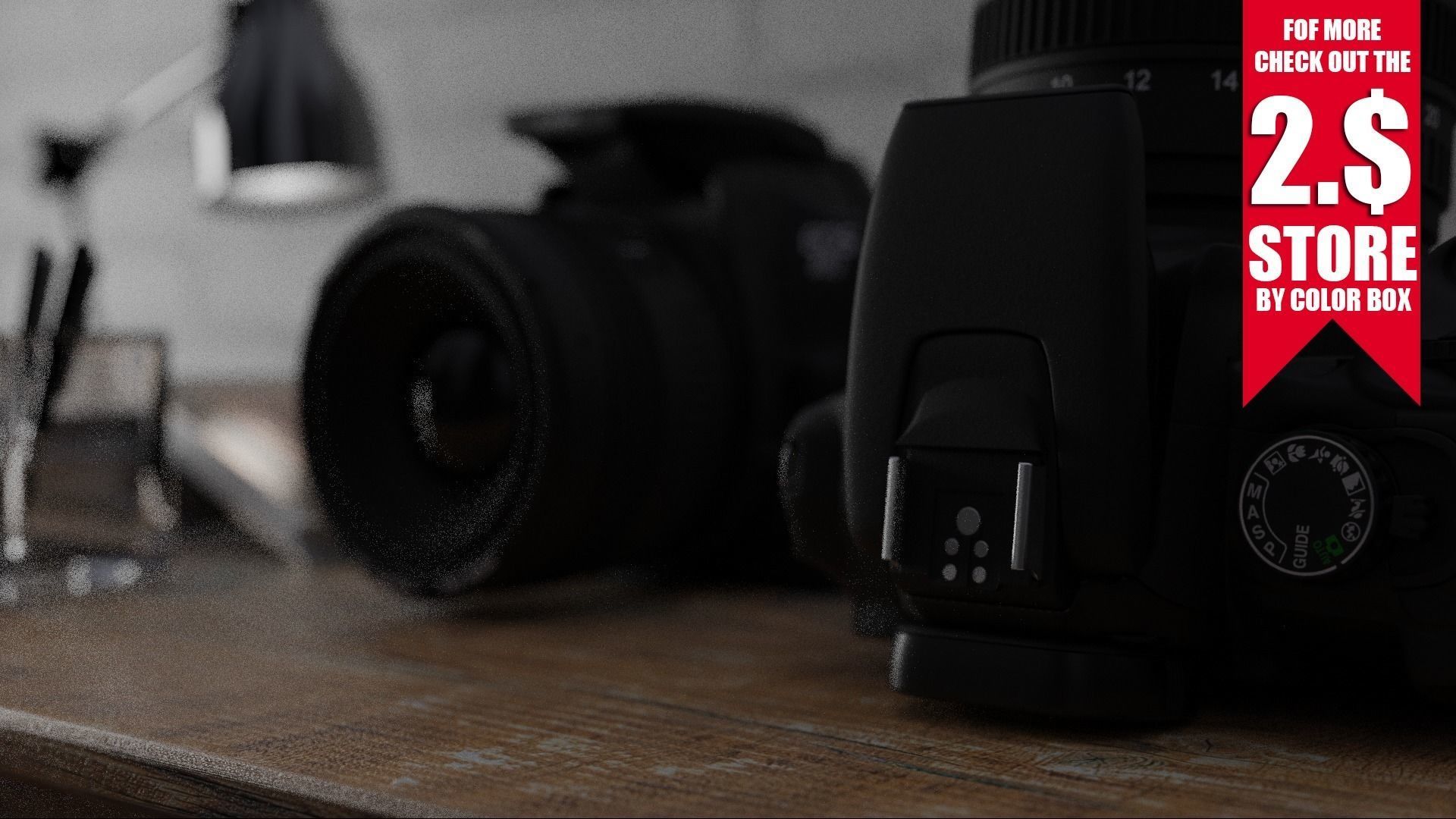BEST CANON DSLR WITH PROPPER UV AND TEXTURE 3D model | CGTrader