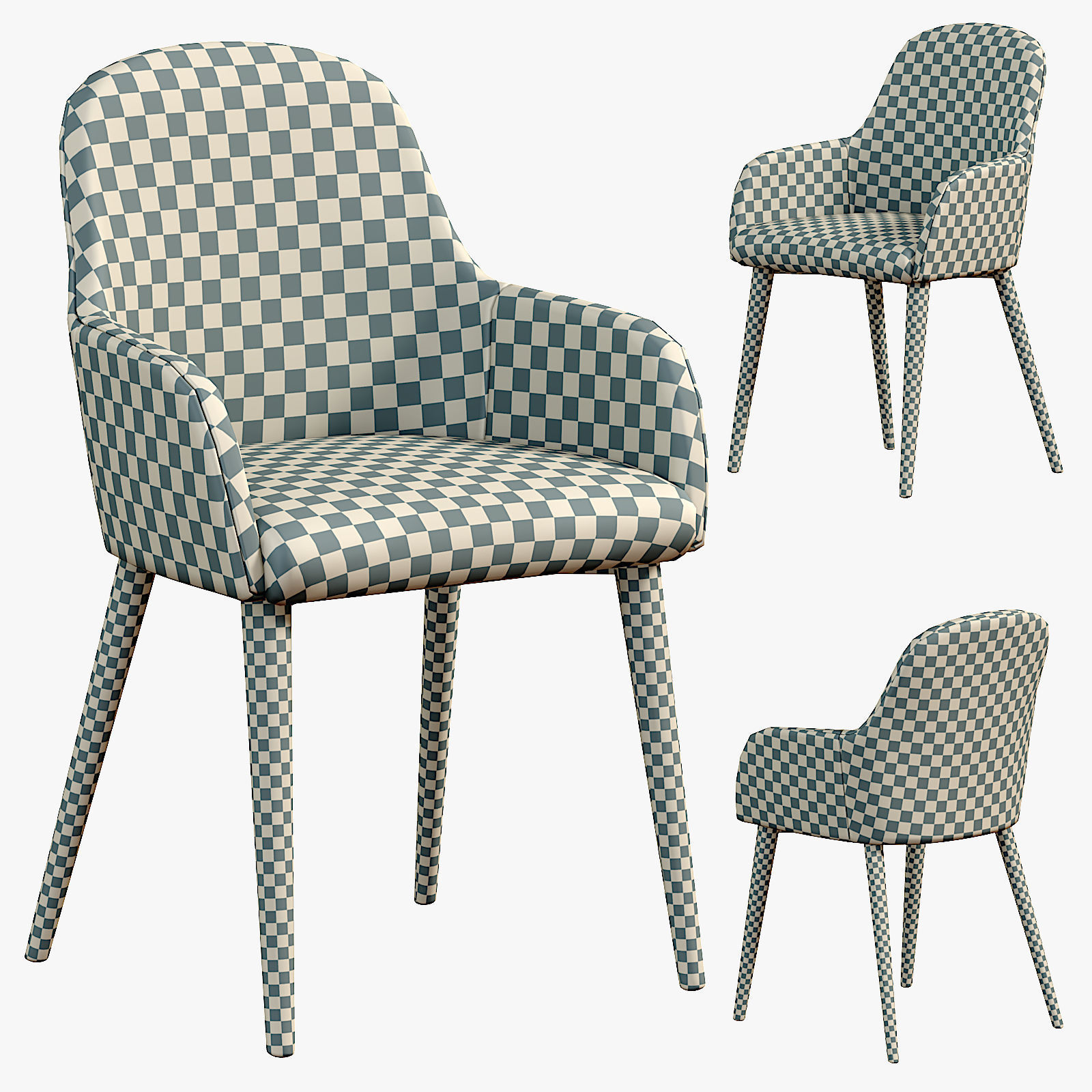 3D model OSCAR SIGNAL chair VR / AR / low-poly | CGTrader