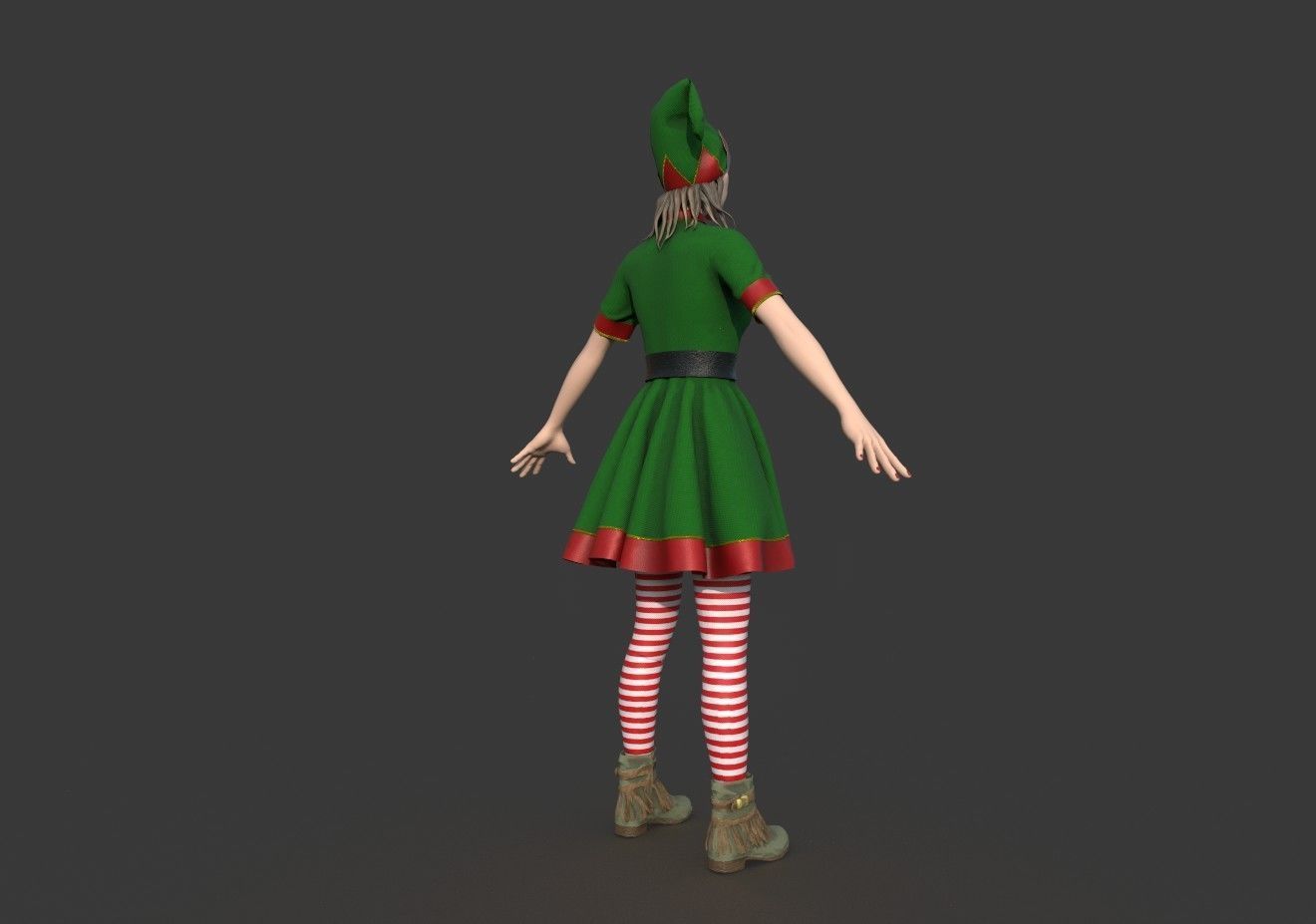 CHRISTMAS ELF 3D model | CGTrader