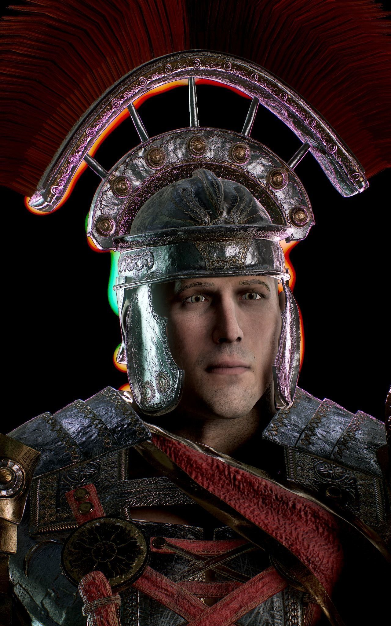 3D model Gladiator Legionary VR / AR / low-poly rigged | CGTrader