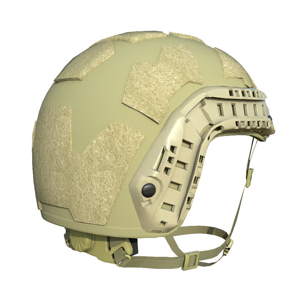 3D model Ops Core FAST SF High Cut Helmet Low poly PBR VR / AR / low ...