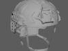 3D model Ops Core FAST SF High Cut Helmet Low poly PBR VR / AR / low ...