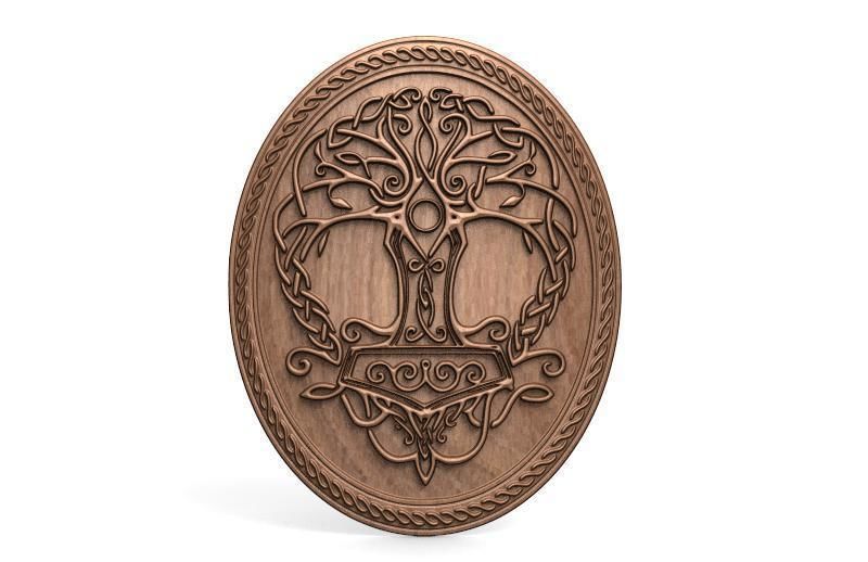 Tree of life 2 CNC 3D model 3D printable | CGTrader