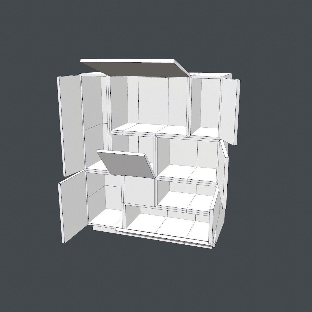 Free Shelf free VR / AR / low-poly 3D model | CGTrader