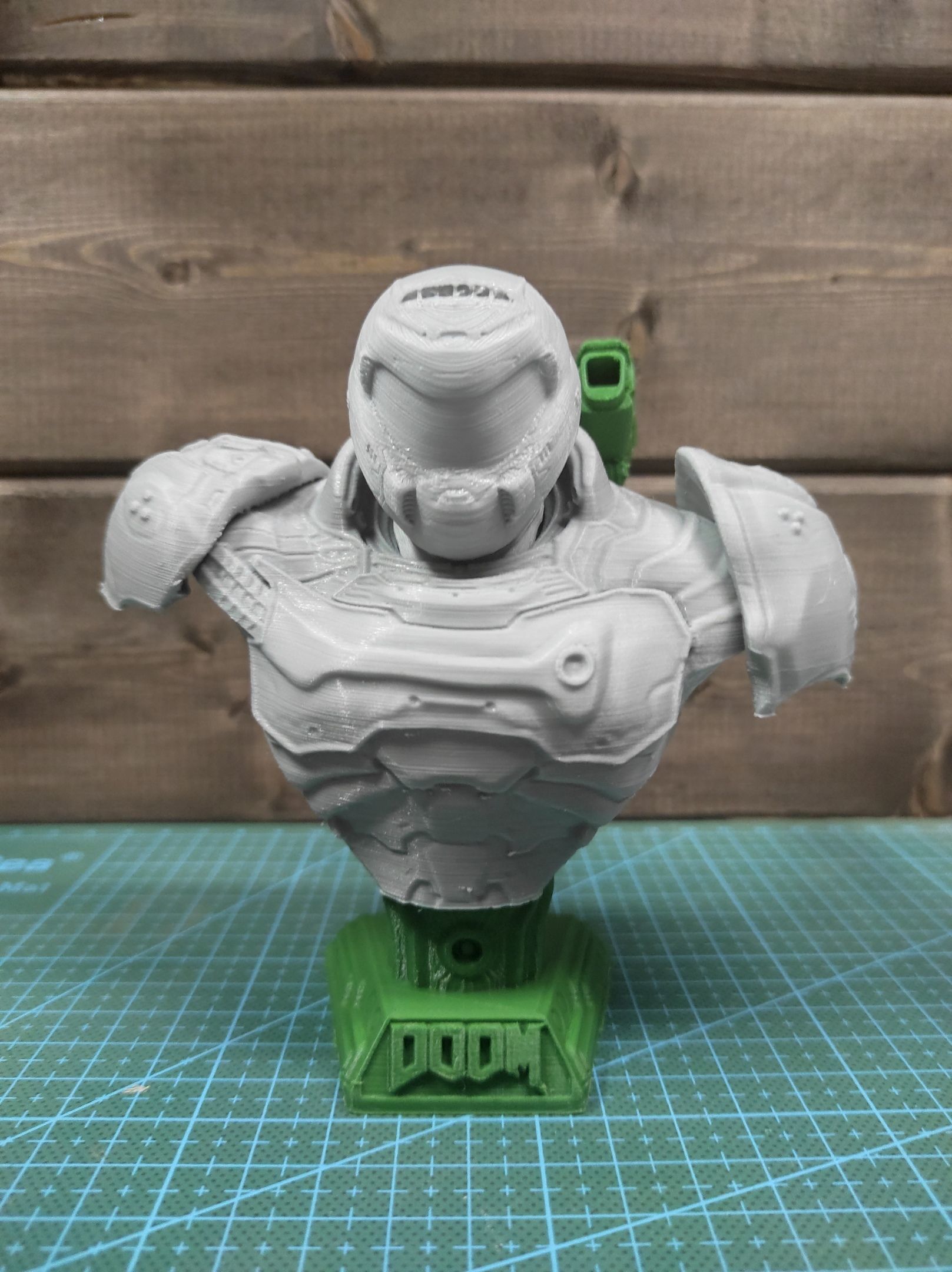 Doom Slayer Bust 3D model 3D printable | CGTrader