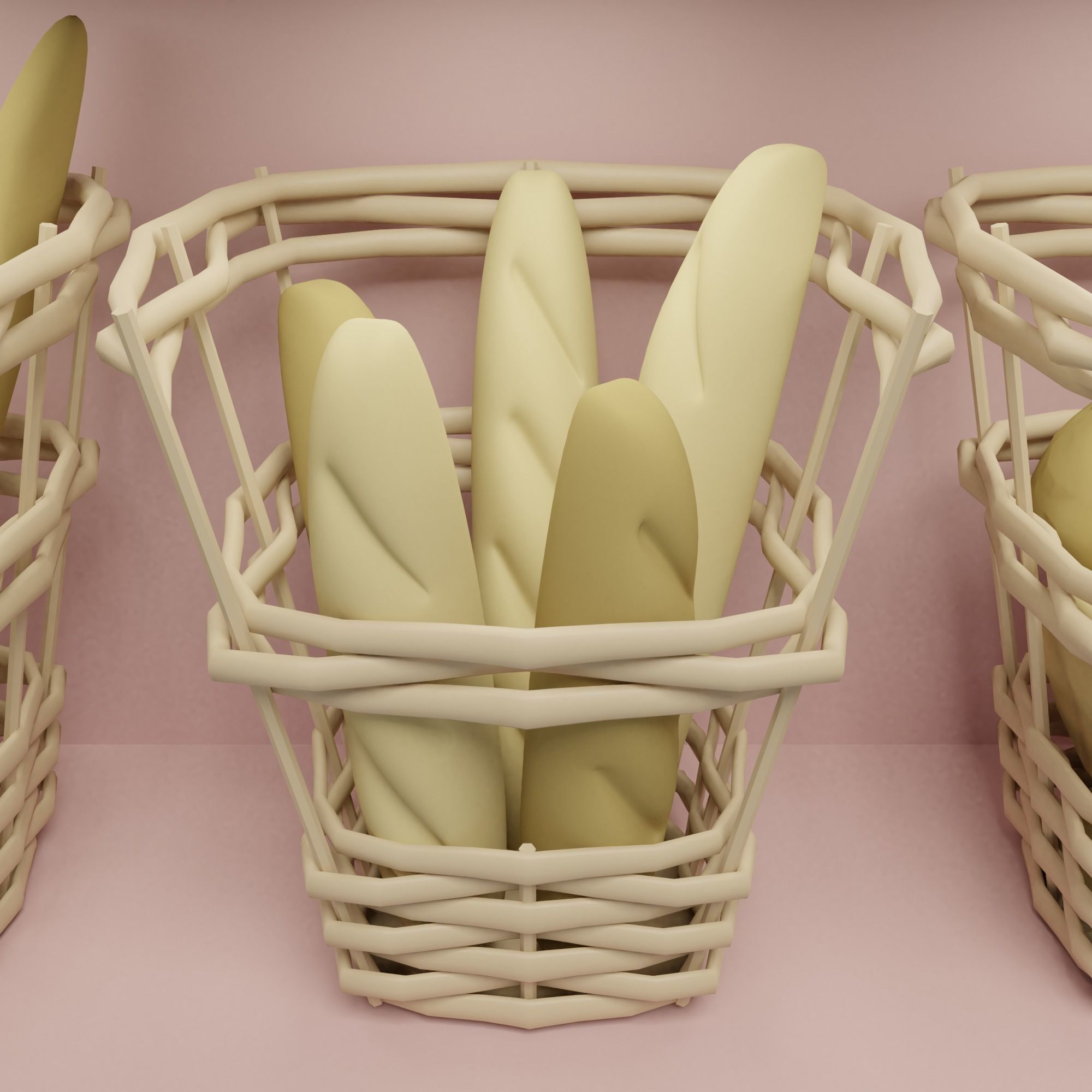 3D model Bakery - Pastry VR / AR / low-poly | CGTrader