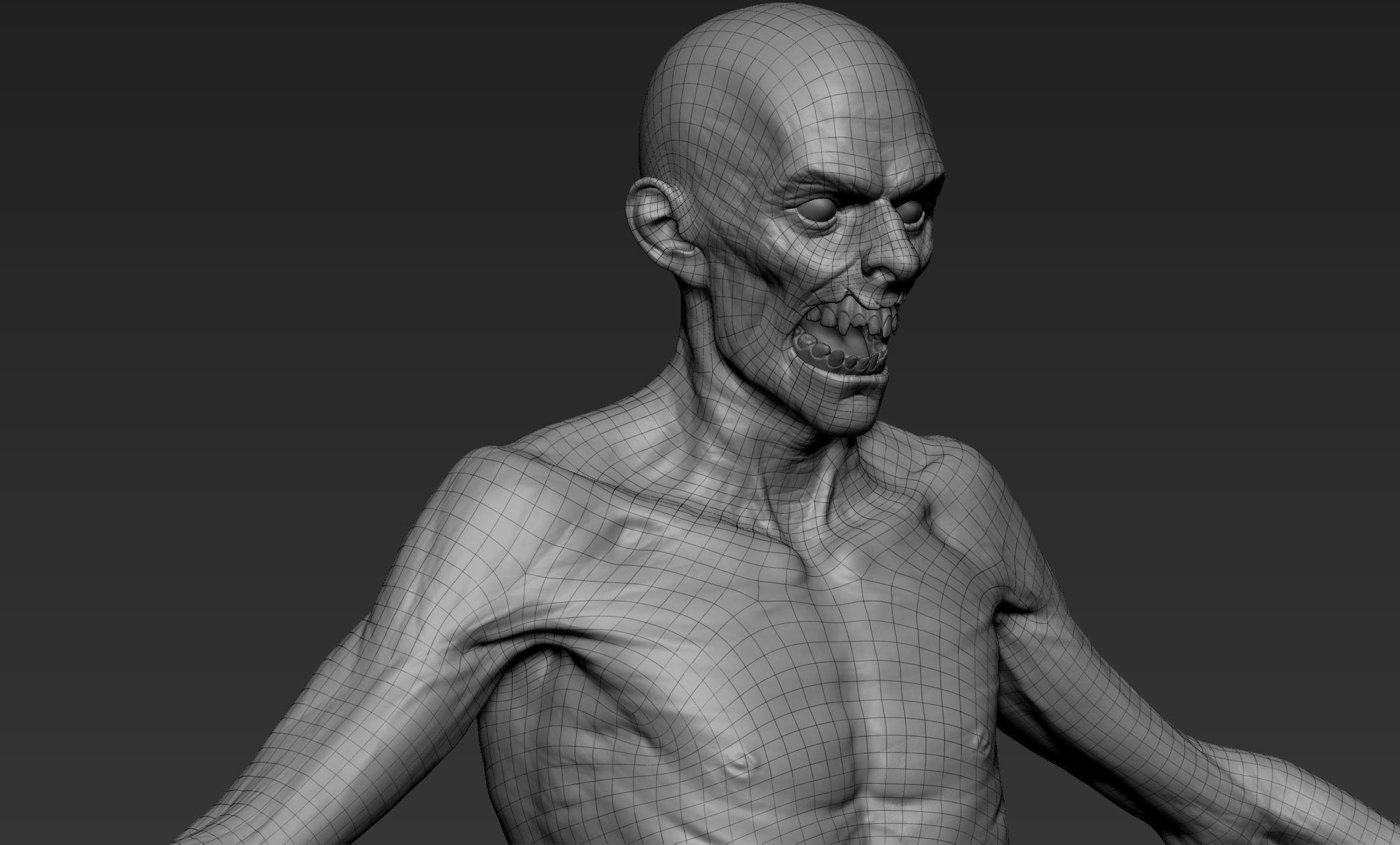 Zombie Zbrush Sculpt 3D model | CGTrader
