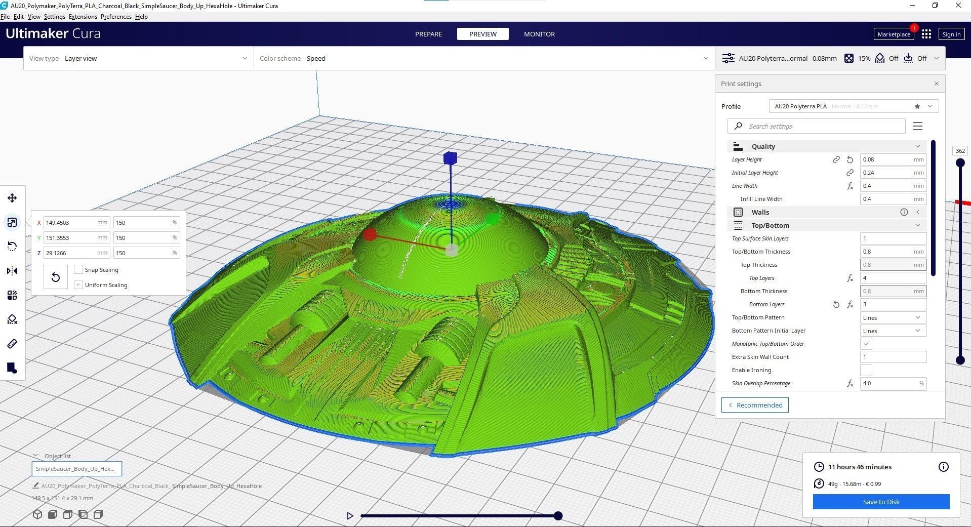 Destroy All Humans Crypto 137 Space Saucer 3D model 3D printable | CGTrader