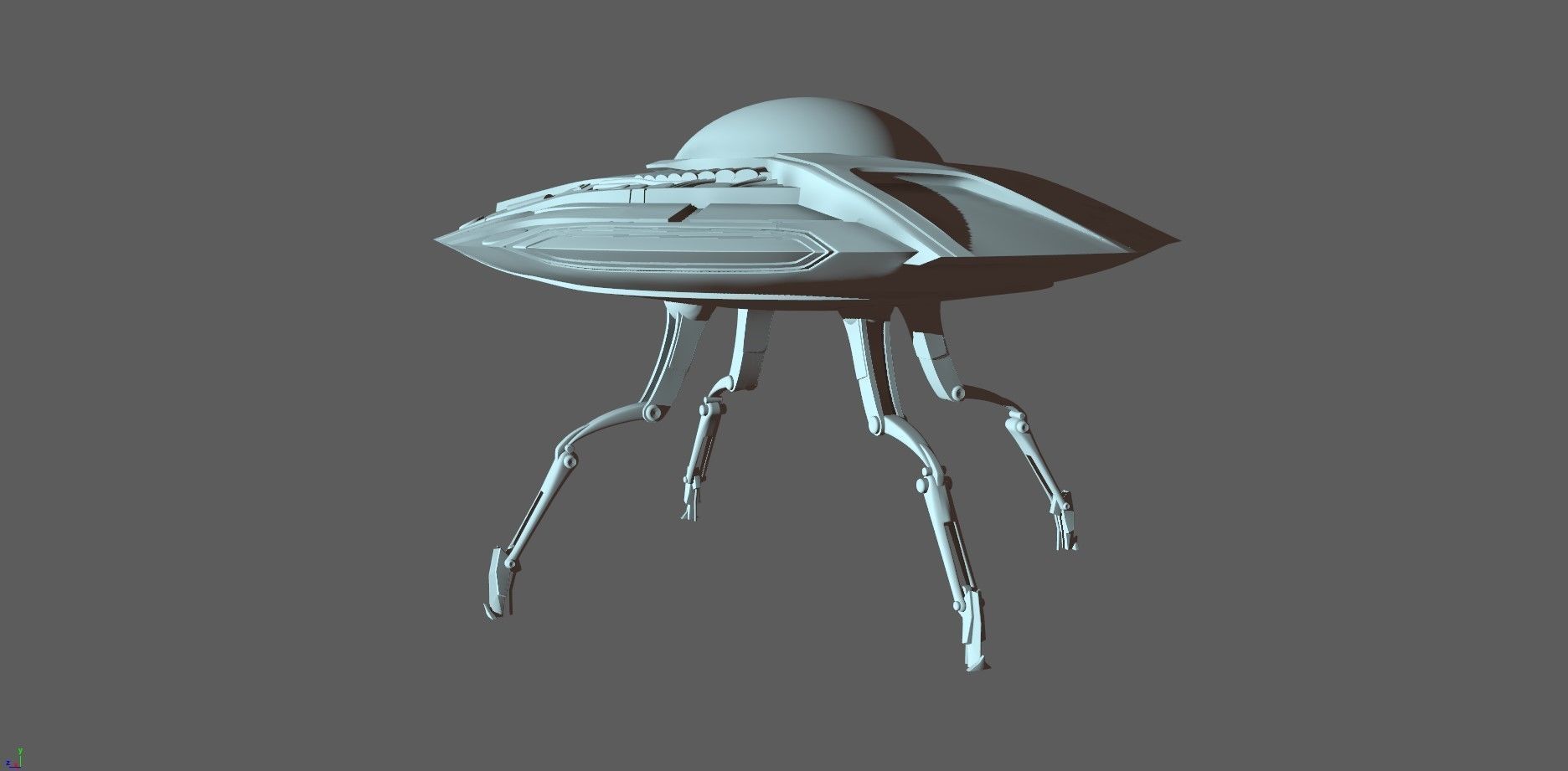 Destroy All Humans Crypto 137 Space Saucer 3D model 3D printable | CGTrader
