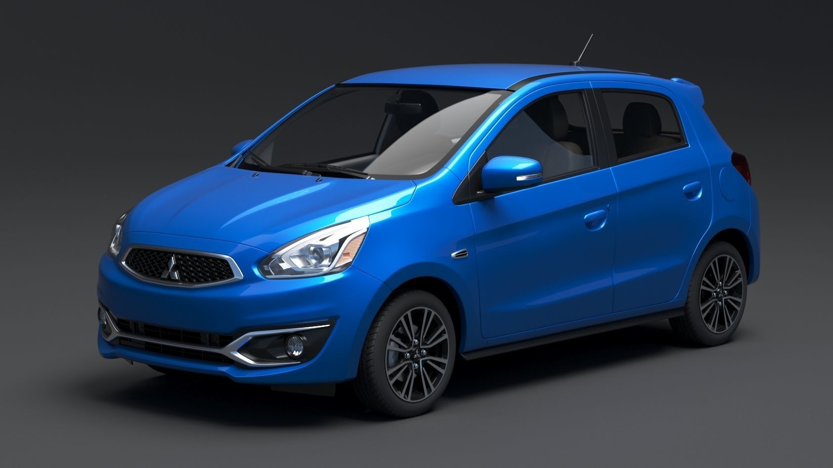 Mitsubishi Mirage GT 2020 3D model | CGTrader