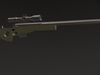 3D model AWP Sniper Rifle game ready LowPoly VR / AR / low-poly | CGTrader