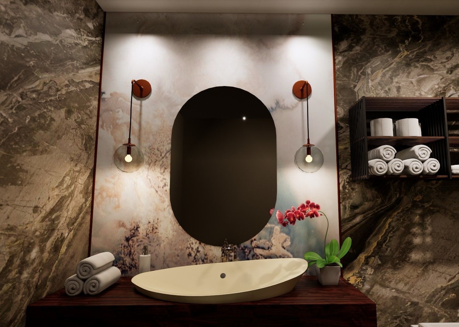 Wall based lighting -Revit 2018- 3D model | CGTrader