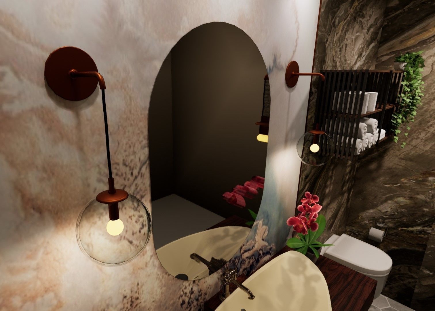 Wall based lighting -Revit 2018- 3D model | CGTrader