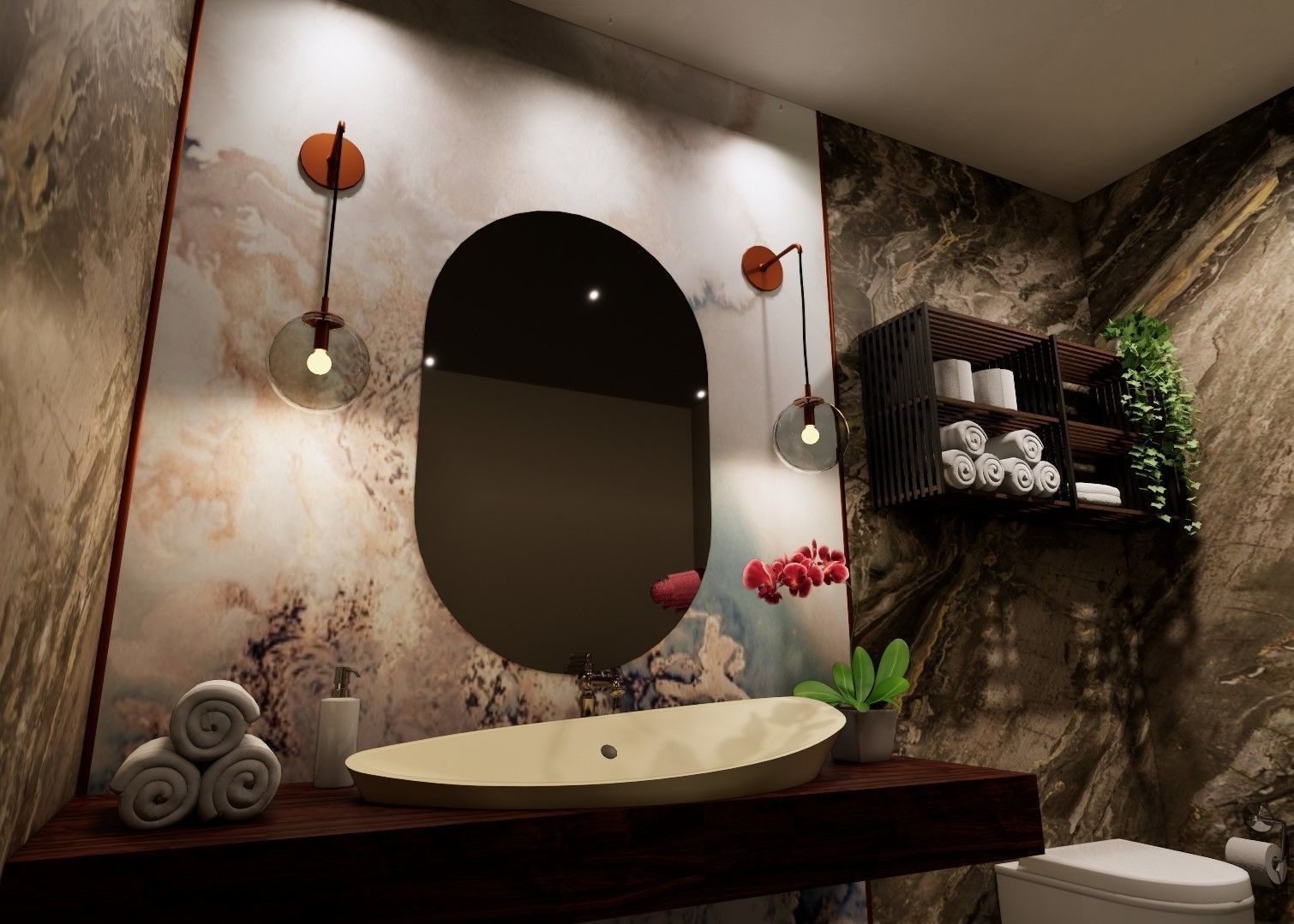 Wall based lighting -Revit 2018- 3D model | CGTrader