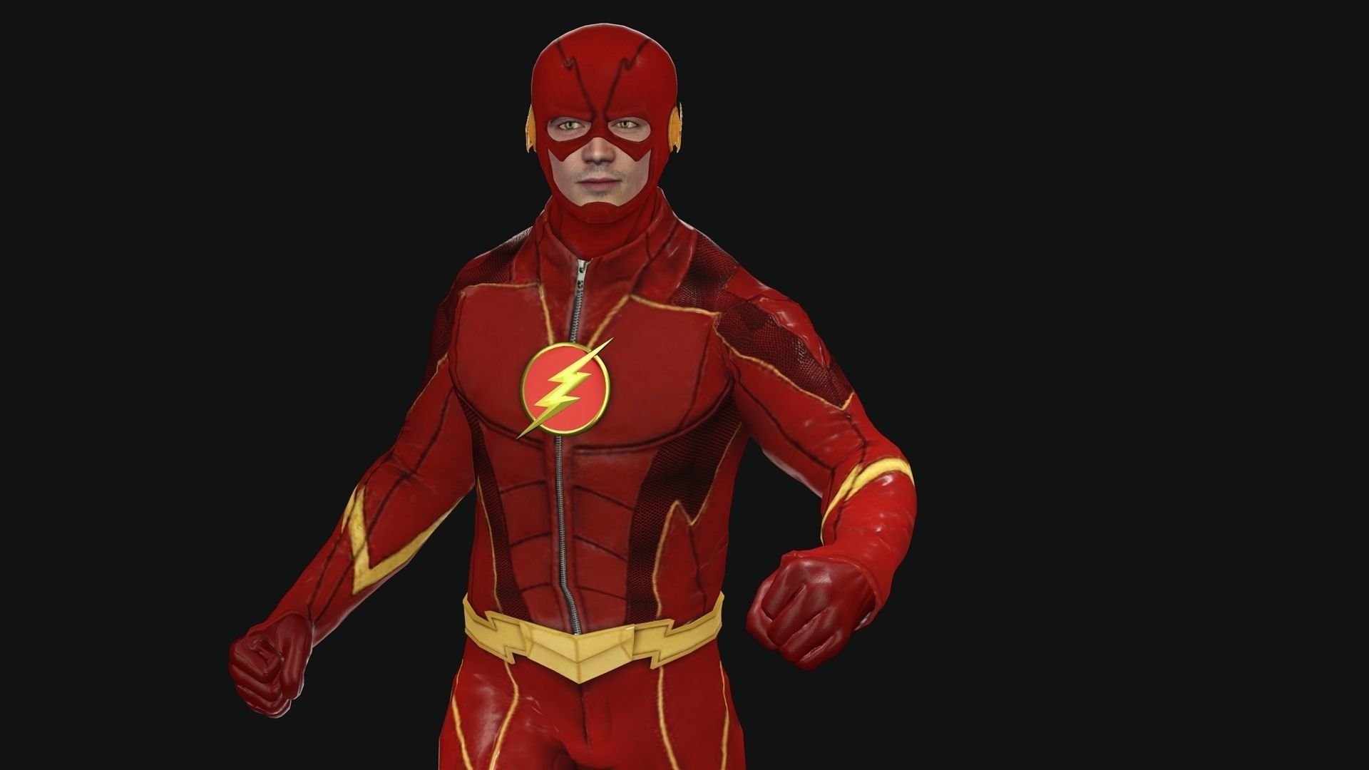 The Flash - CW show 3D model rigged | CGTrader