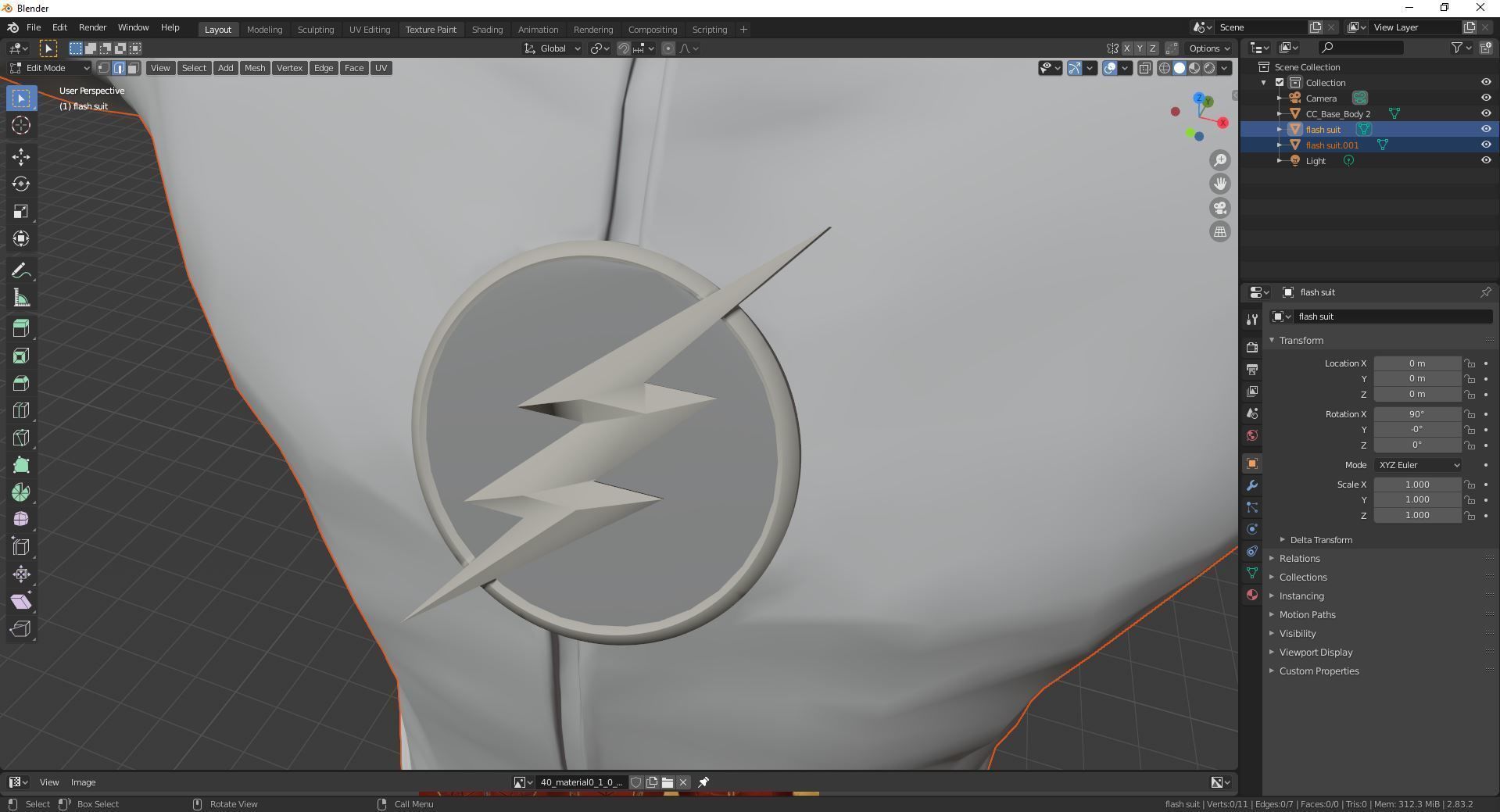 The Flash - CW show 3D model rigged | CGTrader