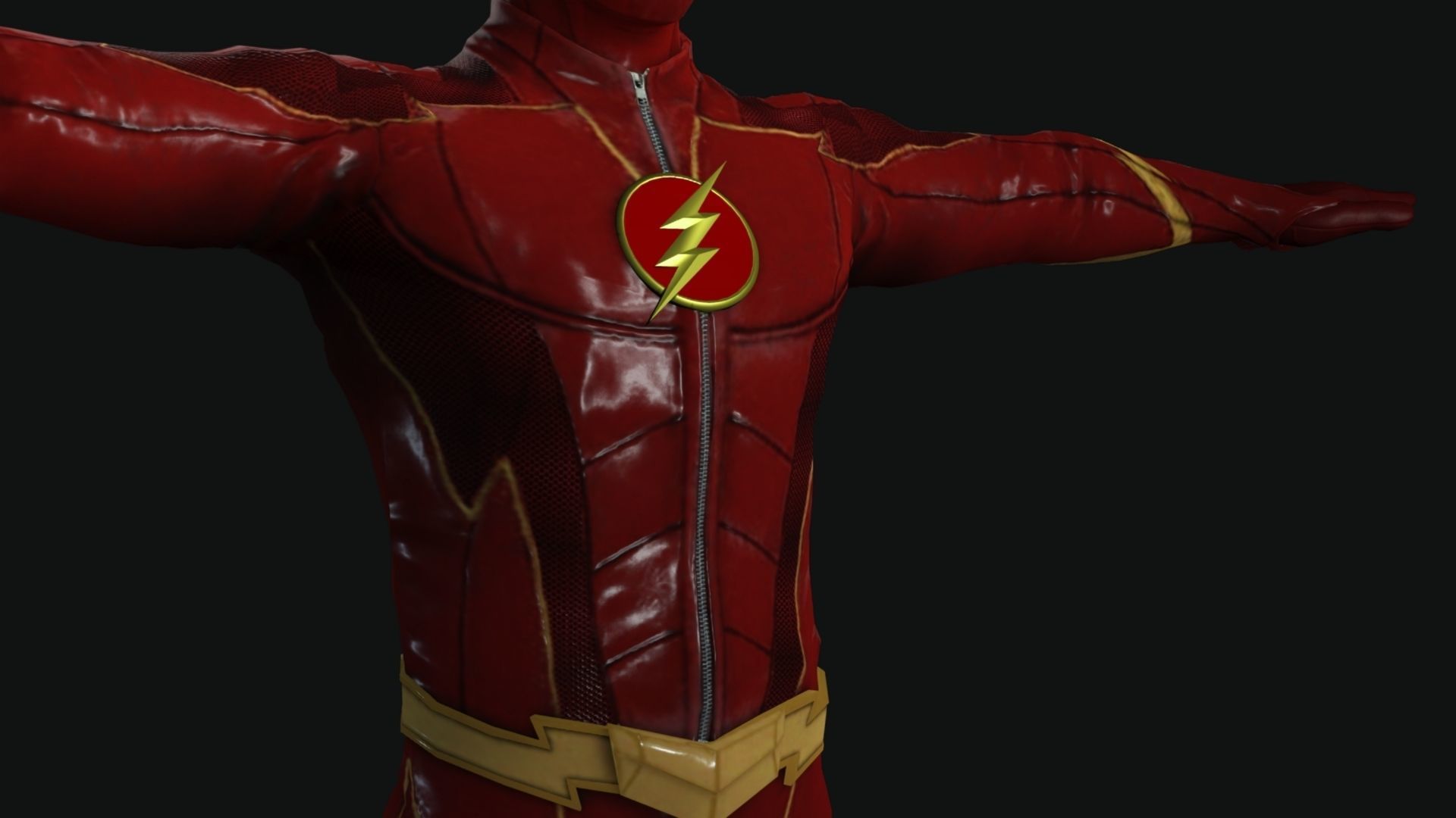 The Flash - CW show 3D model rigged | CGTrader
