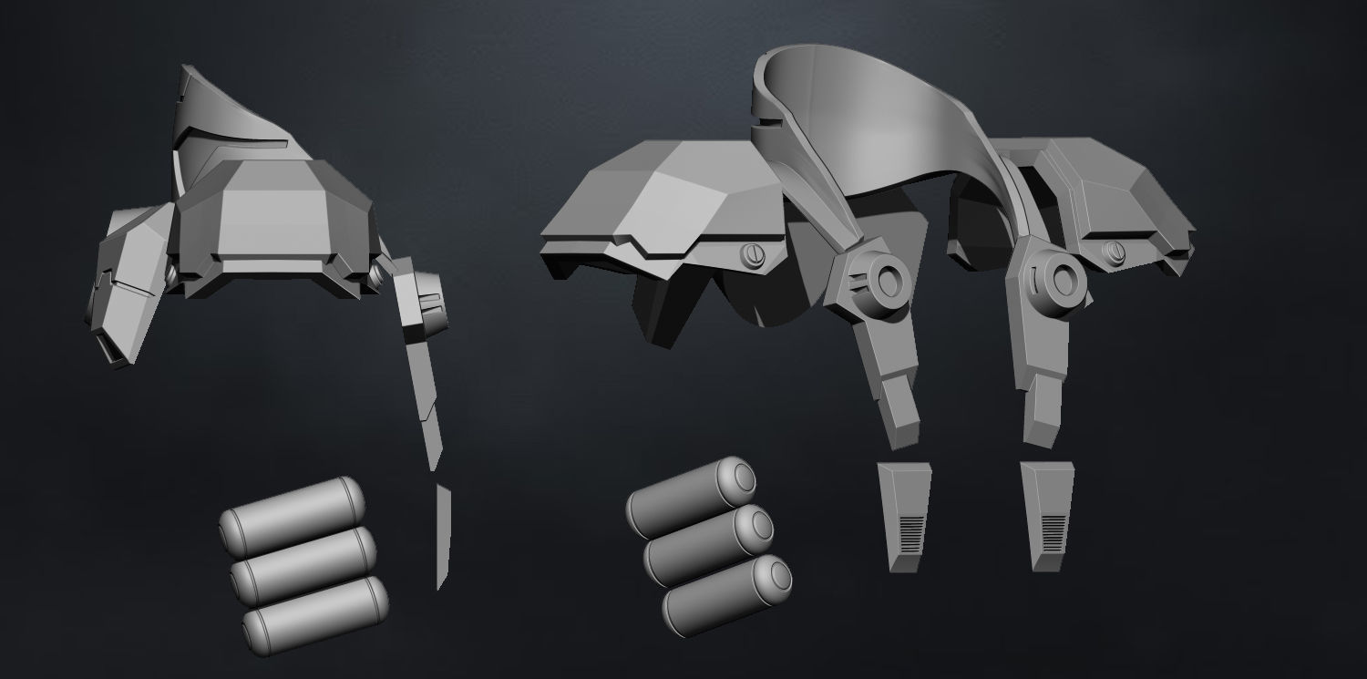 3D File-Deathstroke Black-Ops Armor and Helmet 3D model 3D printable ...