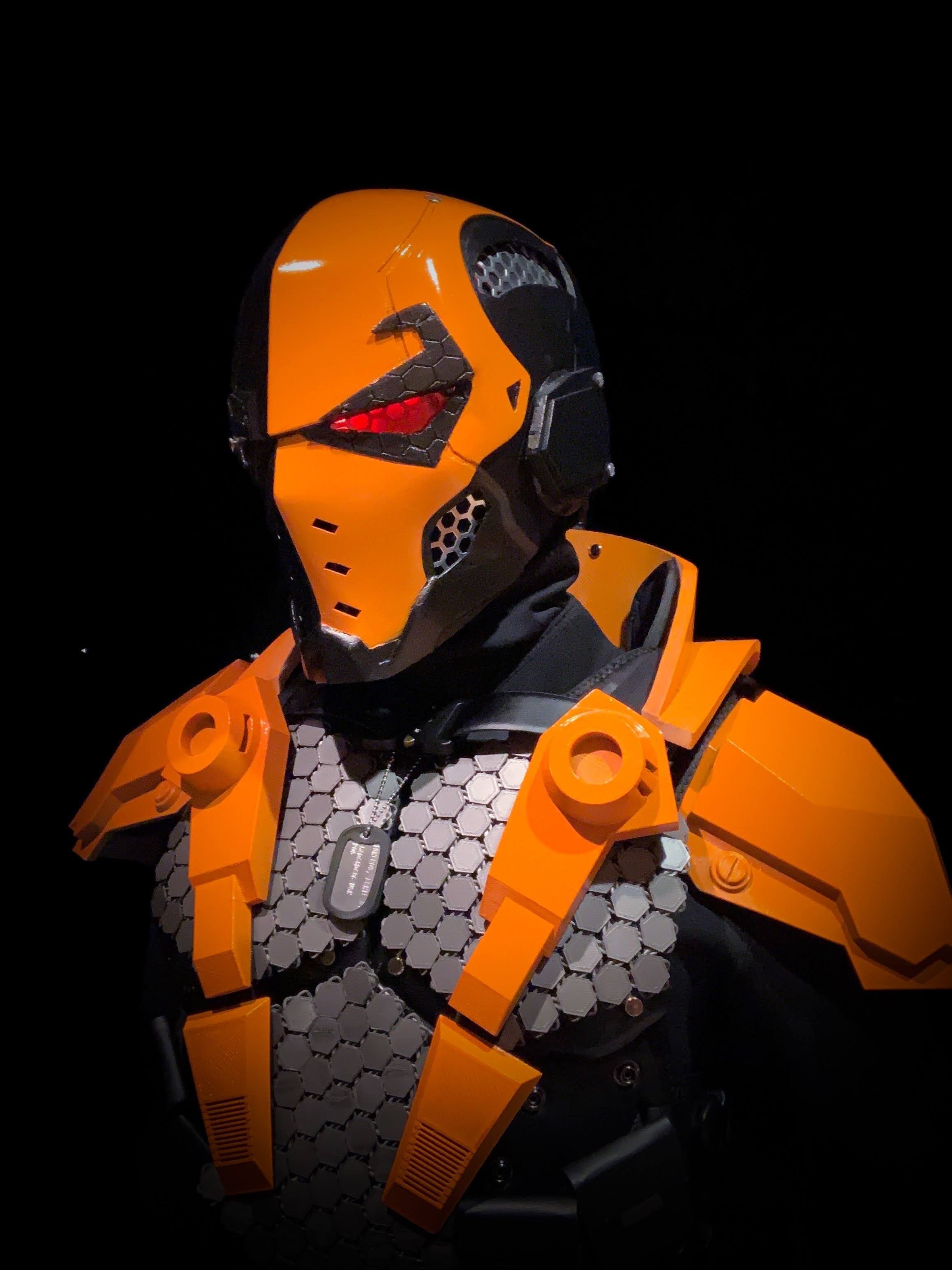 3D File-Deathstroke Black-Ops Armor and Helmet 3D model 3D printable ...
