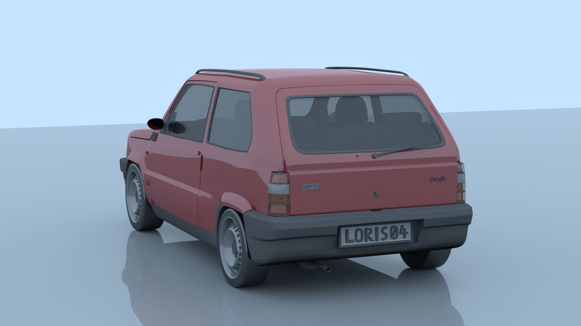 Fiat Panda 1990 3D Model 3D model | CGTrader