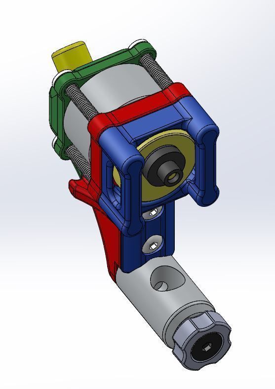 3d printed rotary tattoo machine 3D model 3D printable | CGTrader